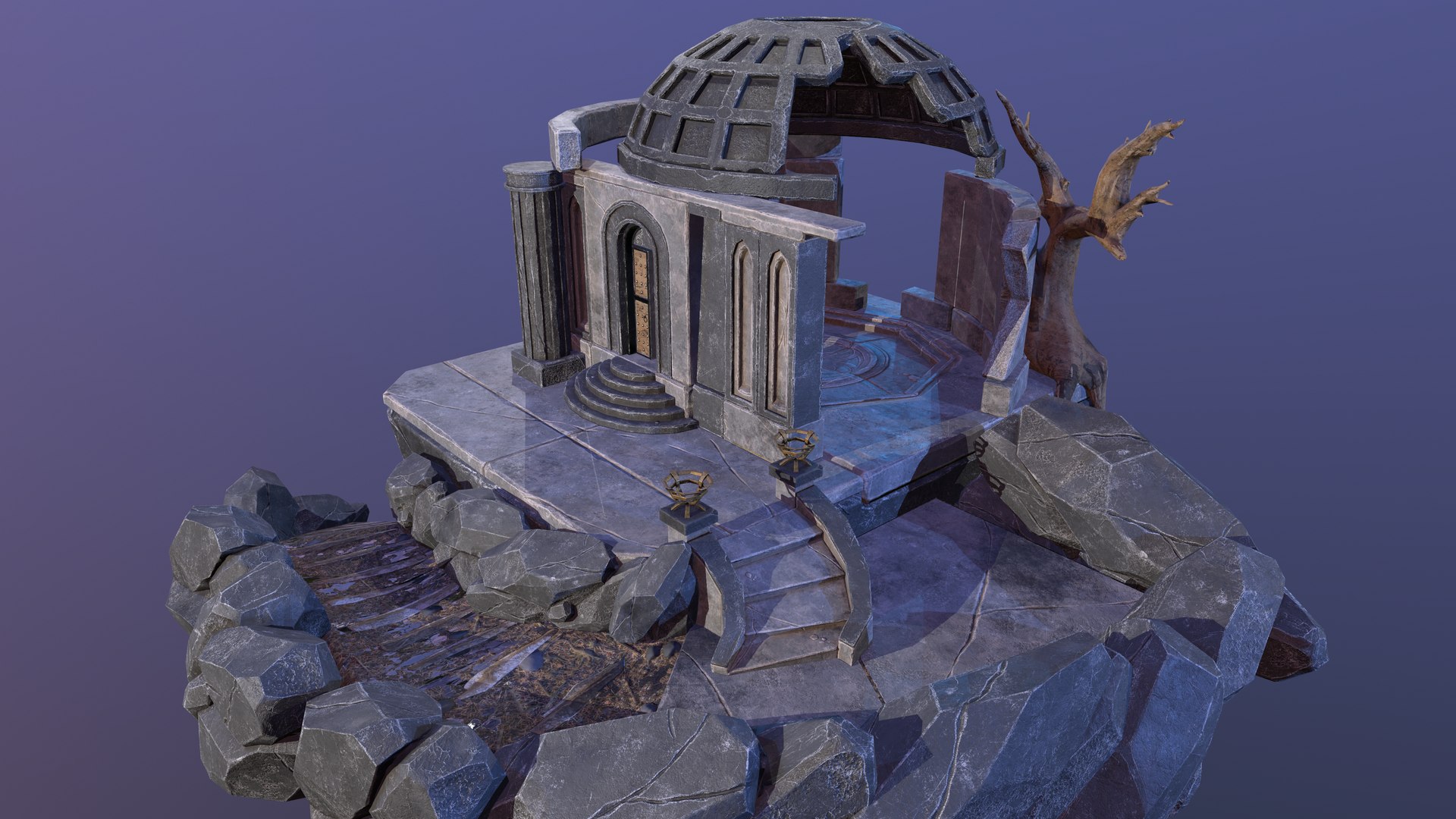Free ancient ruins model - TurboSquid 1636064