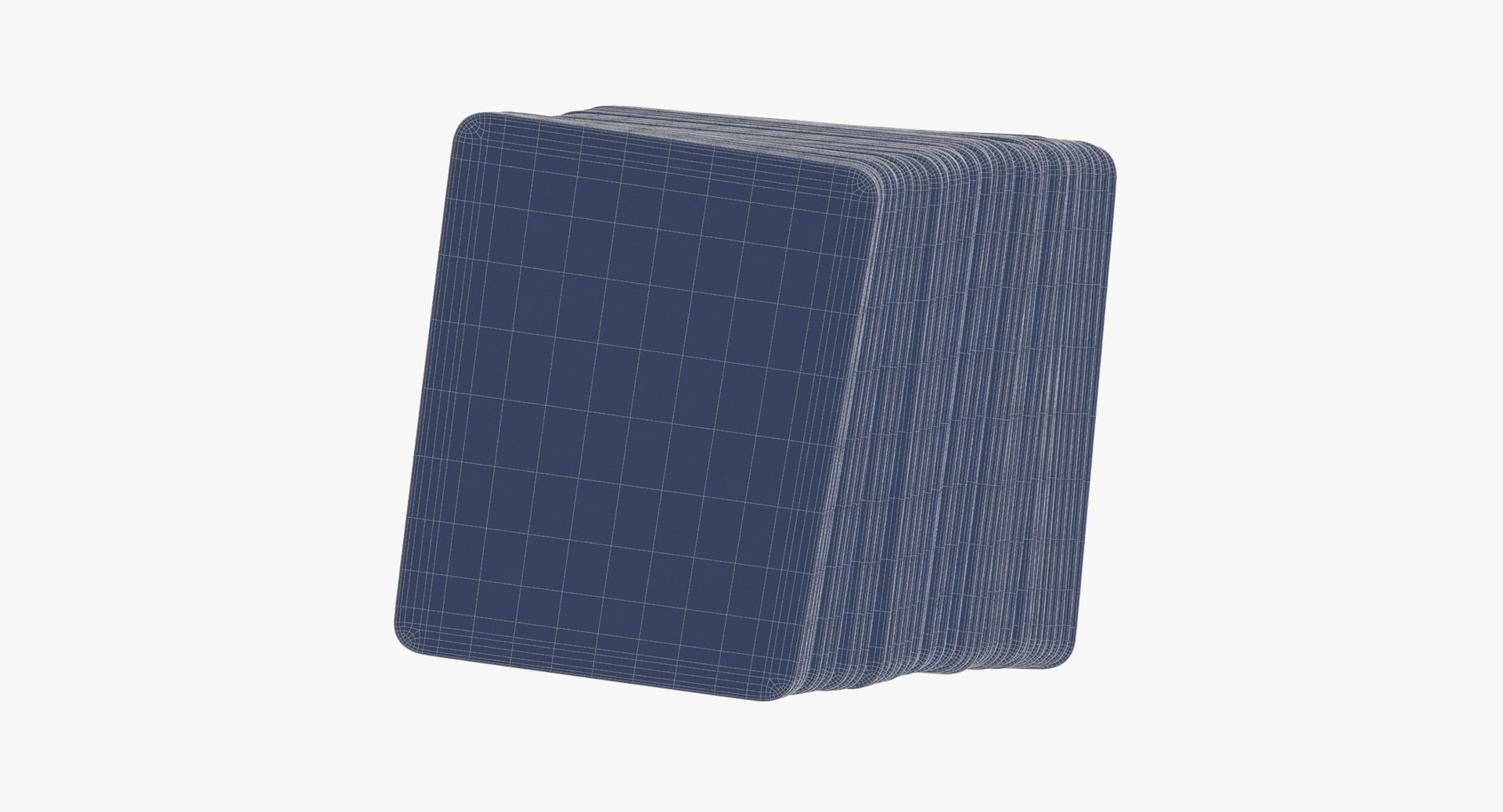 3D Playing Cards Blue Deck - TurboSquid 1155196