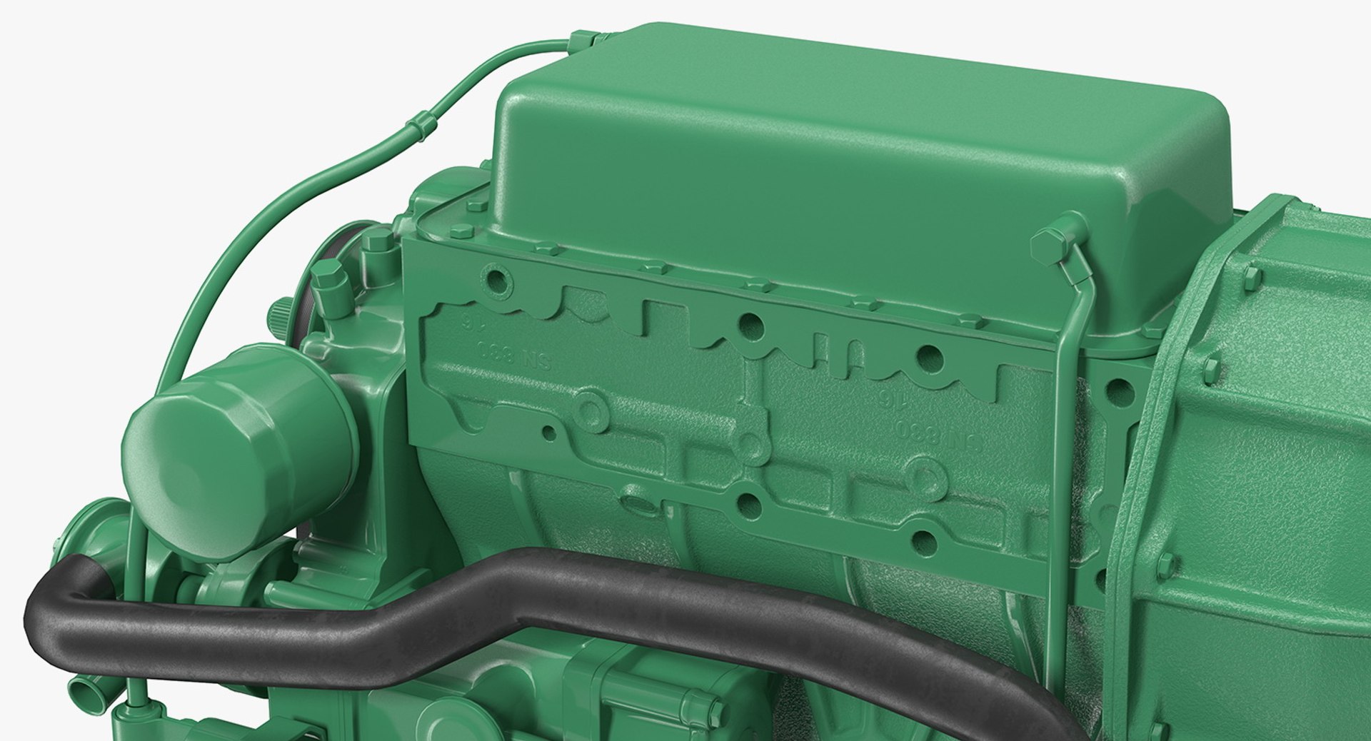 Marine diesel engine model - TurboSquid 1400776