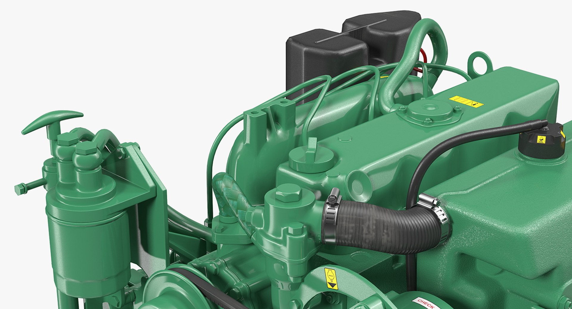 Marine diesel engine model - TurboSquid 1400776