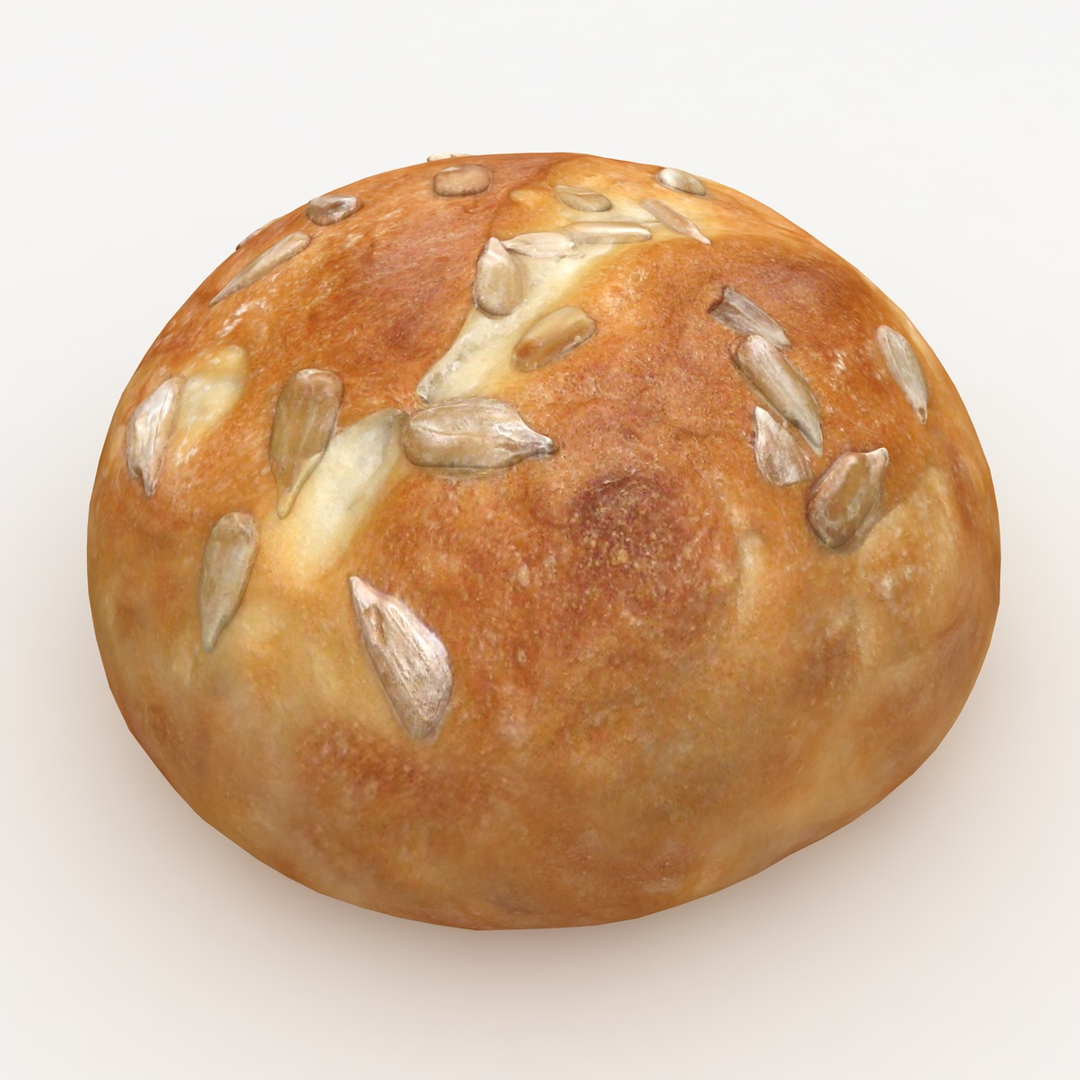 Realistic Roll 4 3d Model