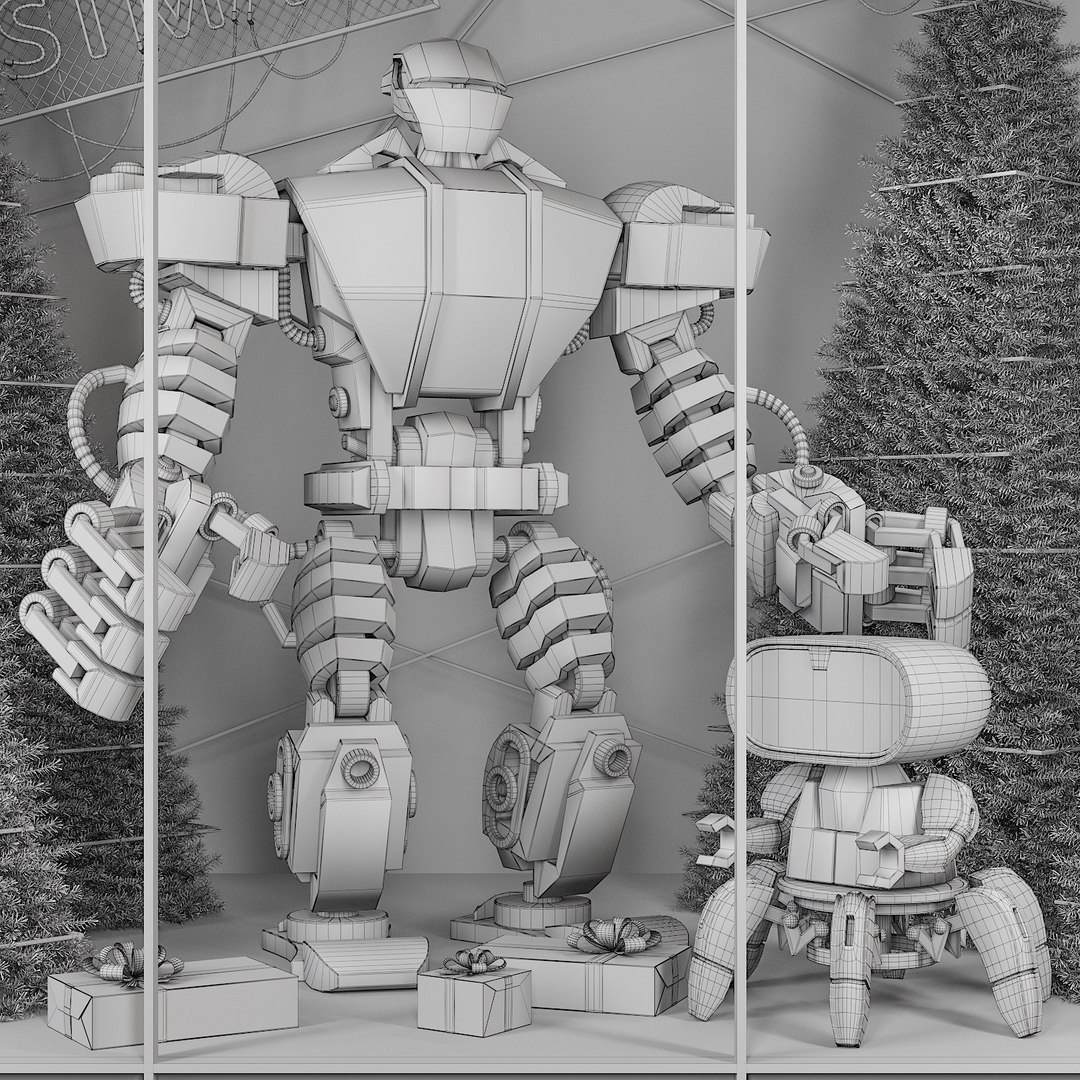 3D Model New Year Showcase - TurboSquid 1843998