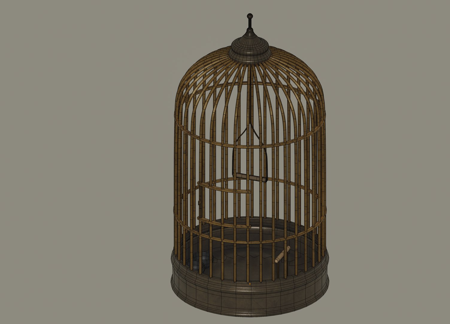Bird Cage model - TurboSquid 1867728