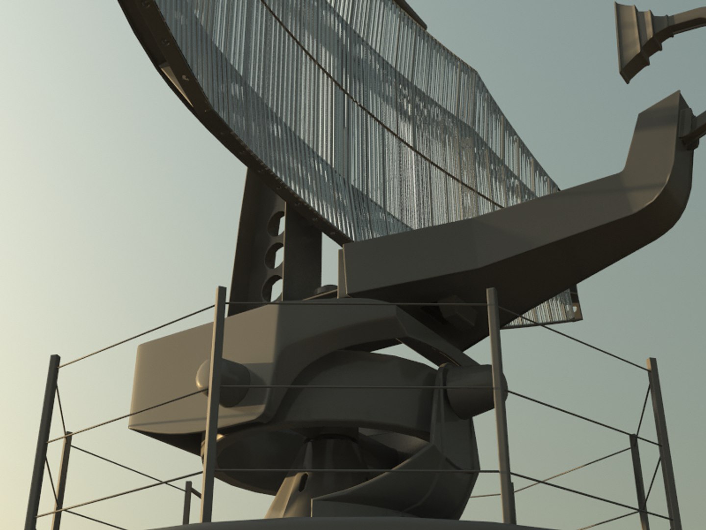 Long Range Radar 3d Max