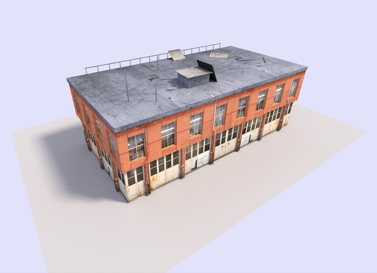 3d Building Games Model