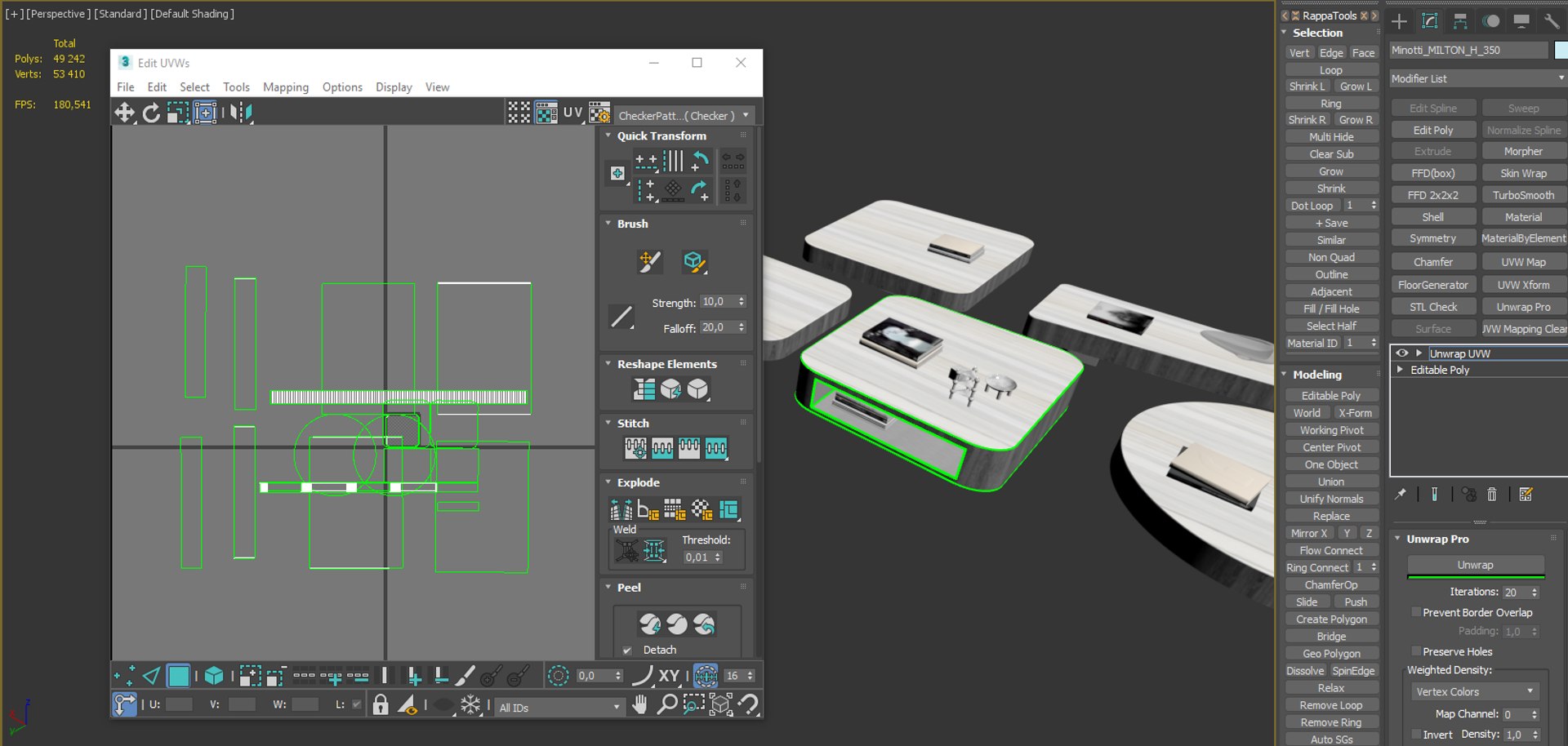 3D minotti milton coffee tables model - TurboSquid 1412421