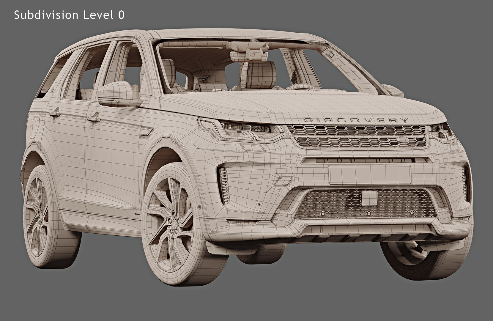 2020 Land Rover Discovery 3D Model - TurboSquid 1438183