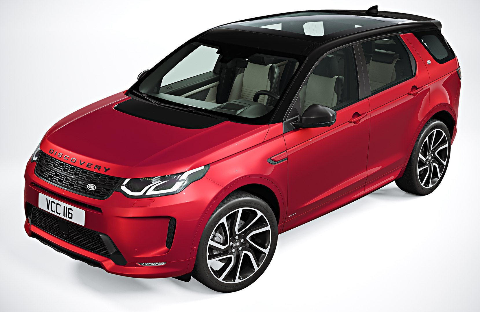 2020 Land Rover Discovery 3D Model - TurboSquid 1438183