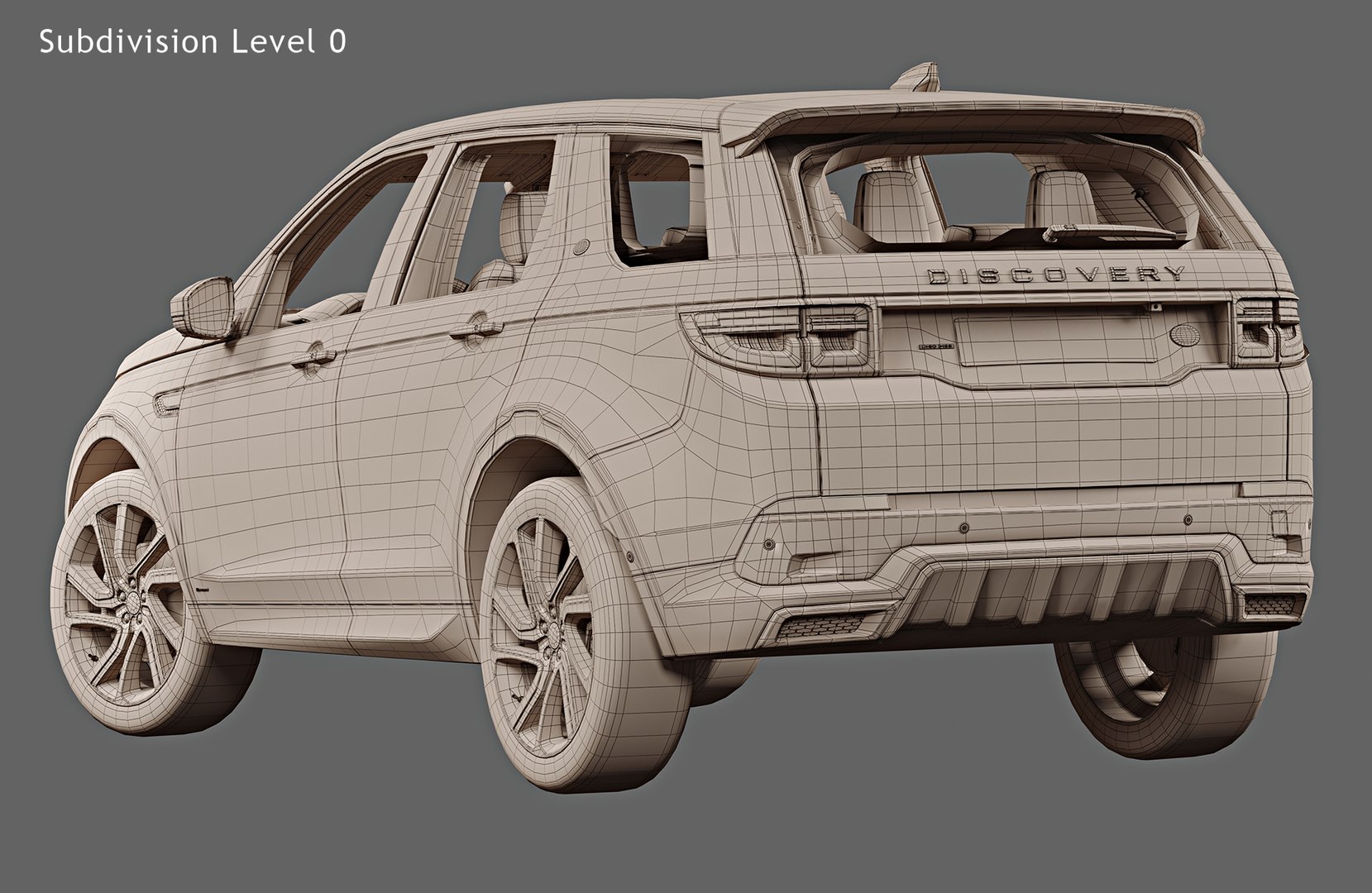 2020 Land Rover Discovery 3D Model - TurboSquid 1438183