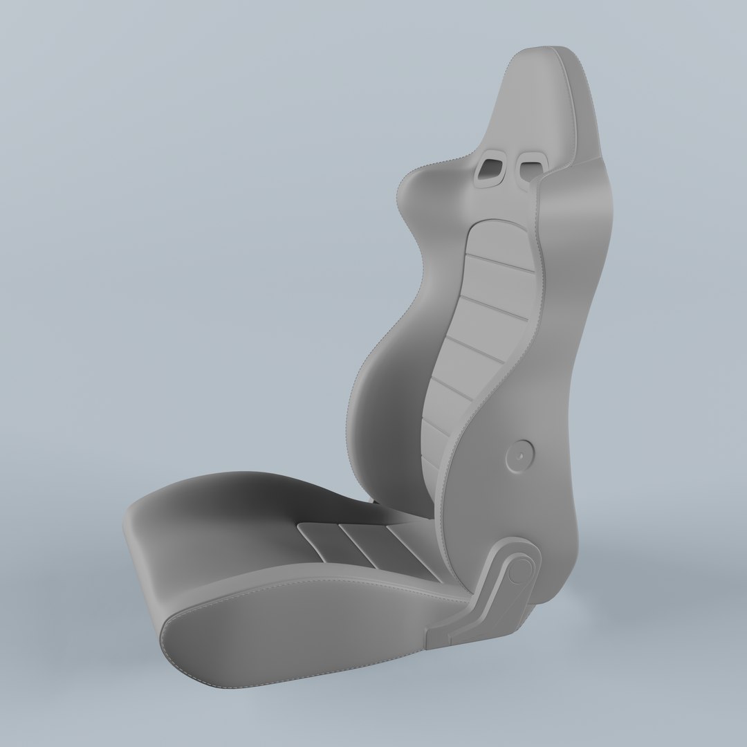 BRIDE EUROSTER II CRUZ Charcoal Gray Seat 3D - TurboSquid 1790987