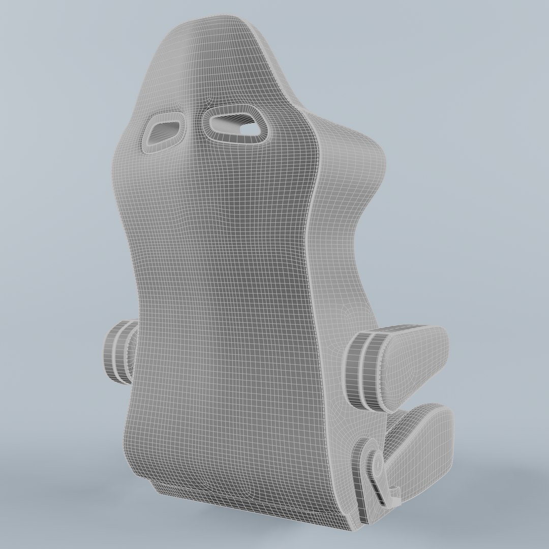 BRIDE EUROSTER II CRUZ Charcoal Gray Seat 3D - TurboSquid 1790987