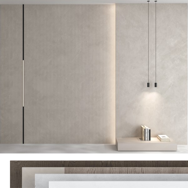 modelo 3d Decorative wall panel set 76 - TurboSquid 1951121