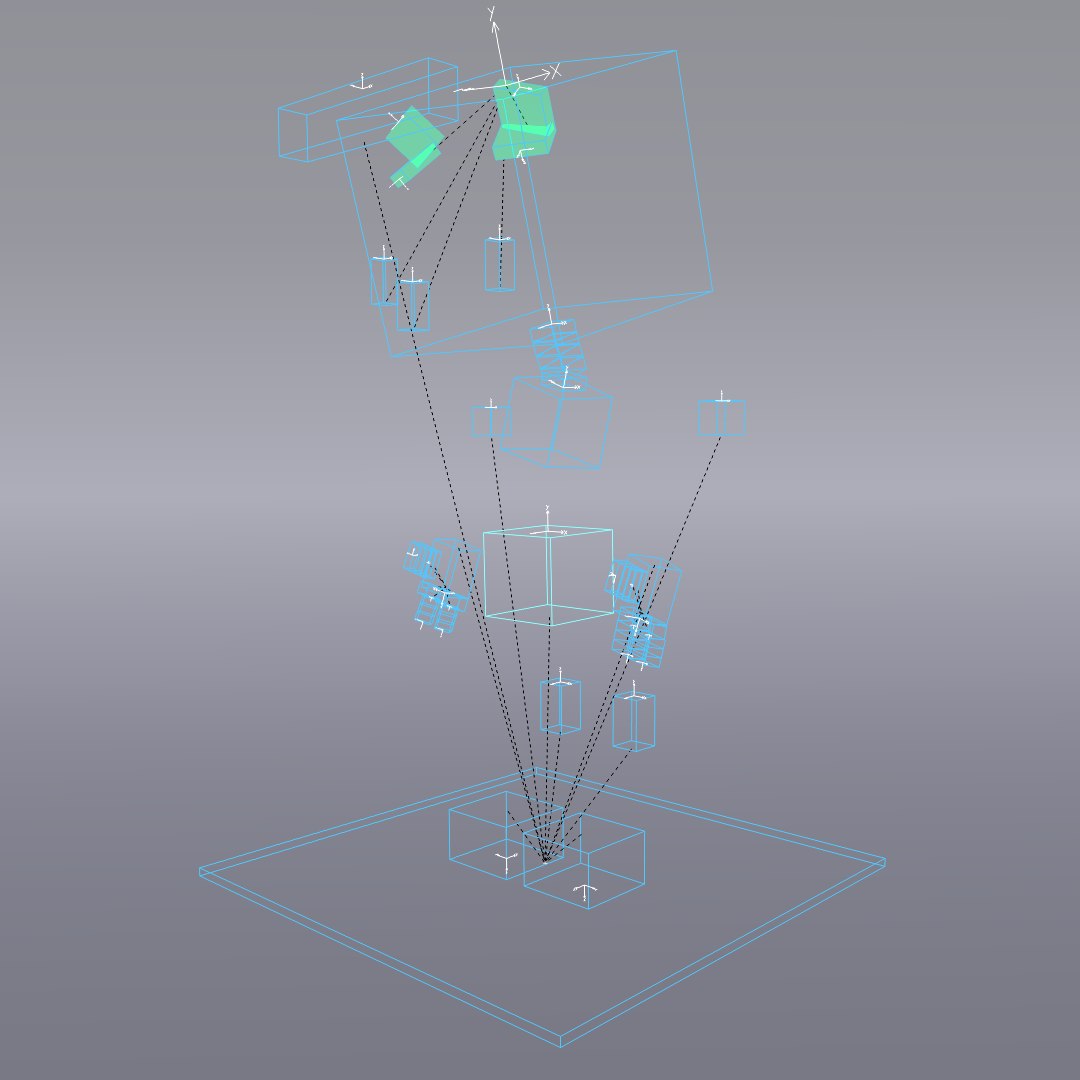 cartoon turtle rig 3d model