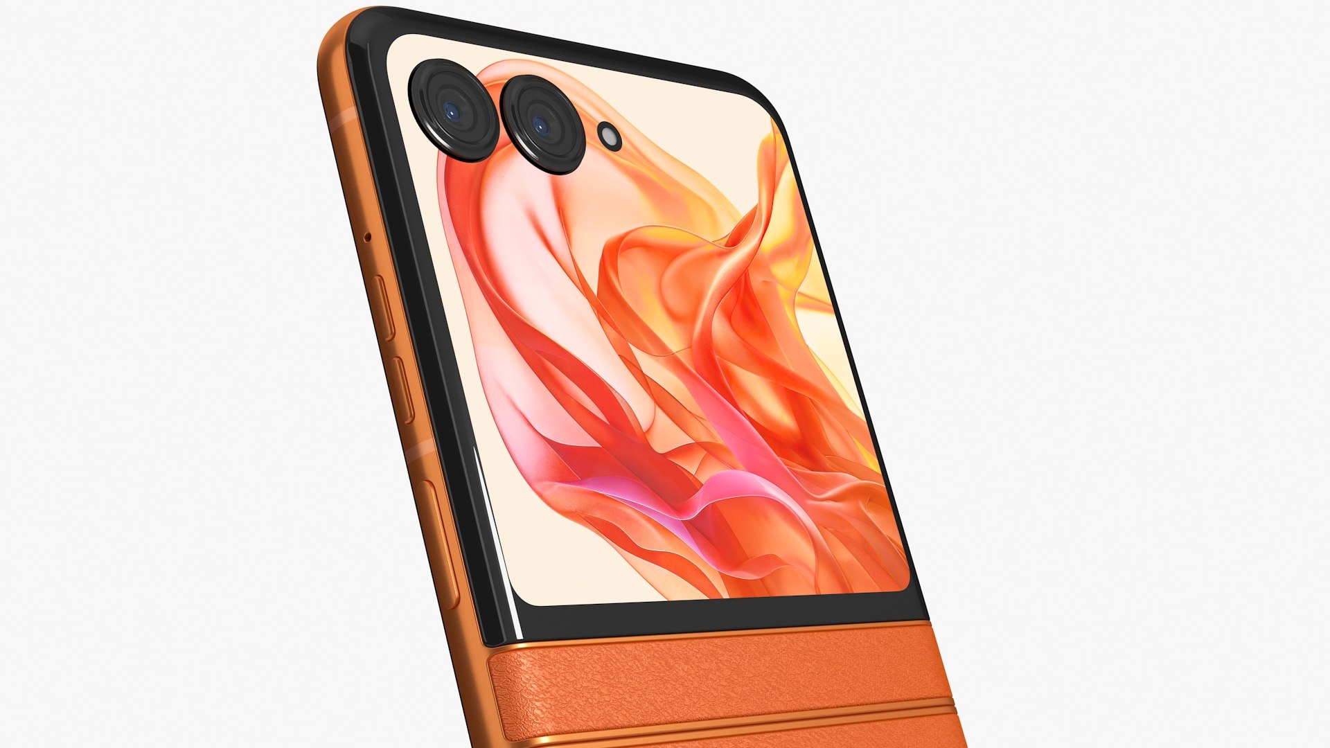 Motorola Razr 50 Orange Animated Model - TurboSquid 2258552