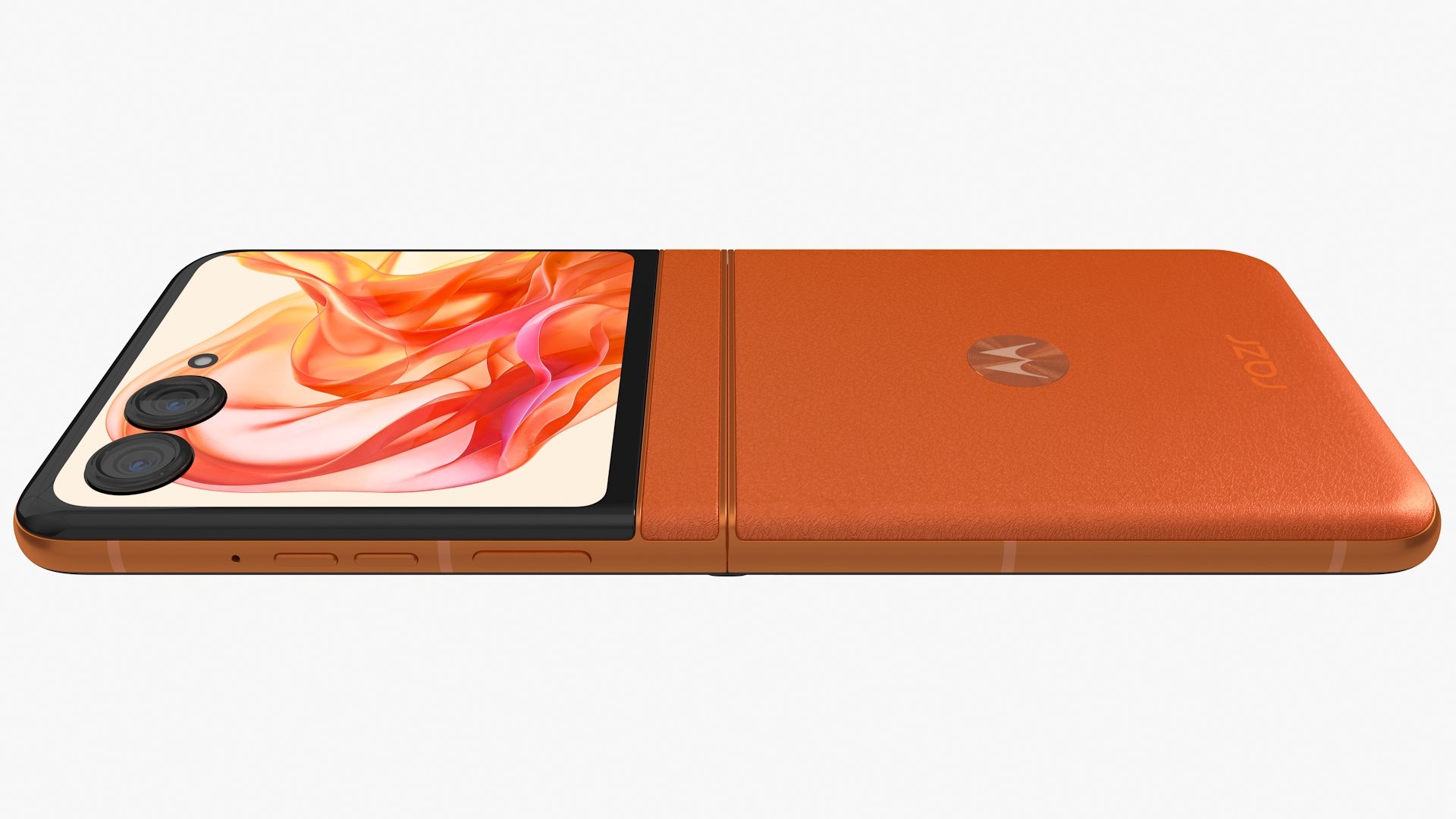 Motorola Razr 50 Orange Animated Model - TurboSquid 2258552