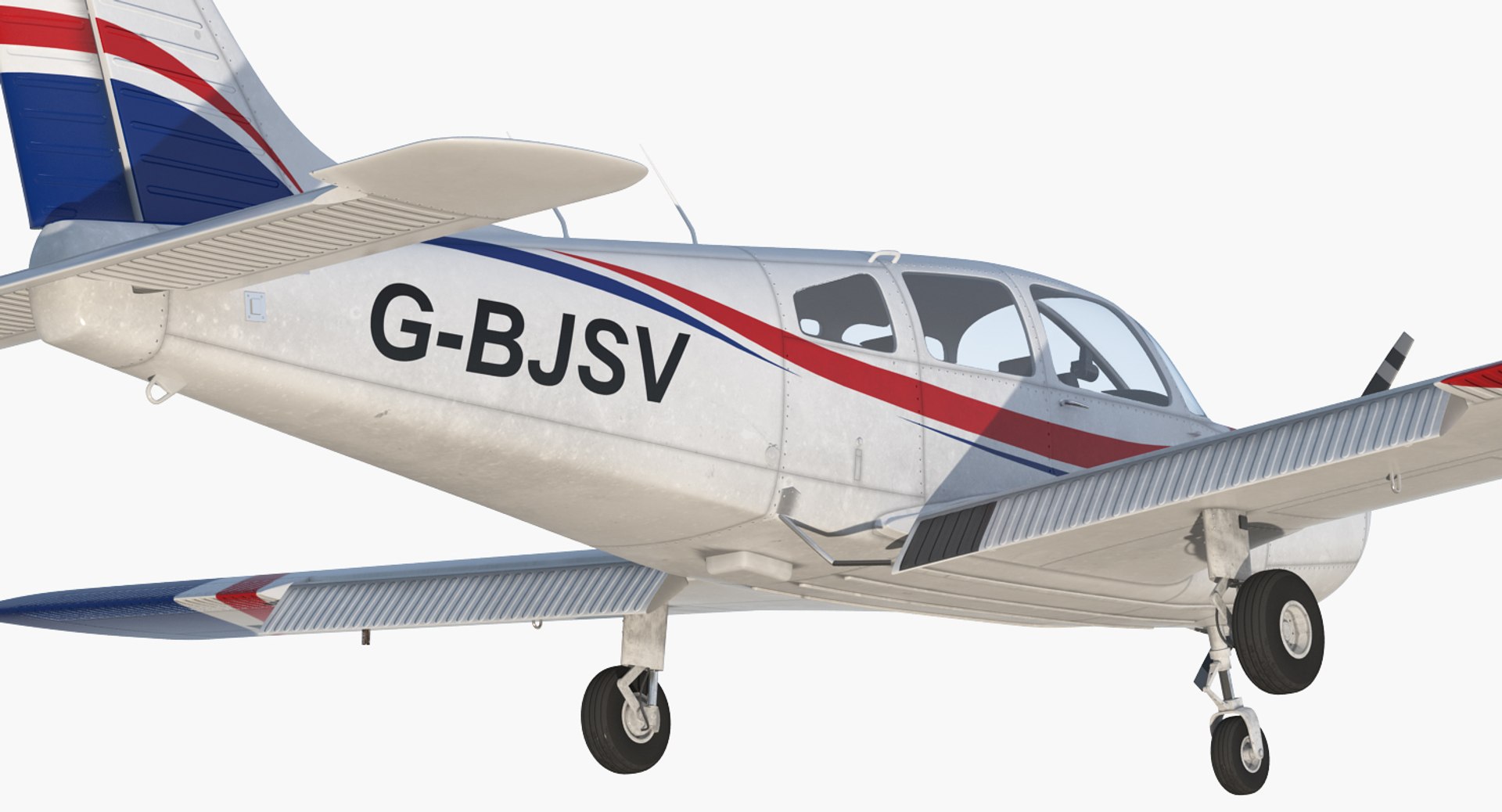 3D Piper Pa28-161 Cherokee Rigged - TurboSquid 1167480