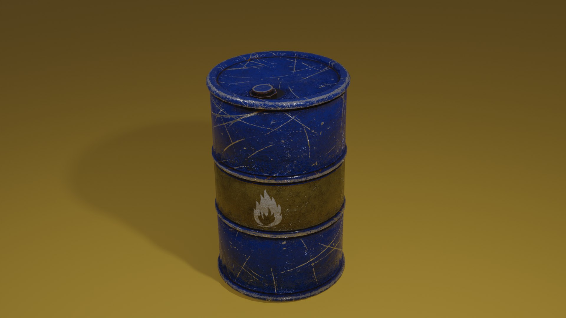 Barrel Metal 3D - TurboSquid 2148950