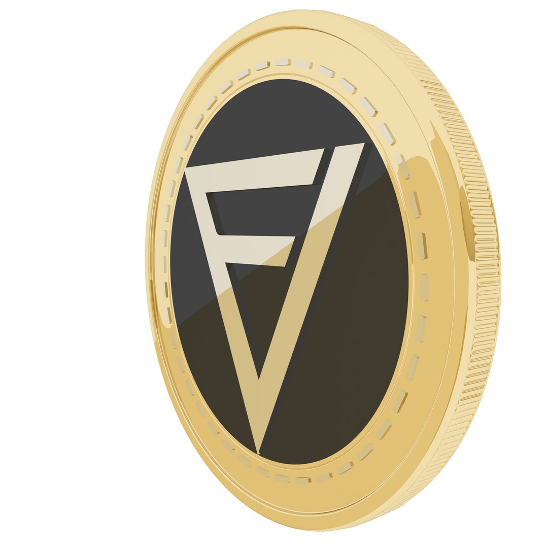 FNB Protocol Cryptocurrency Gold Coin 3D Model - TurboSquid 1856204