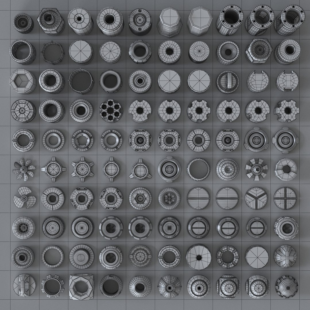 Subdiv Ready Industrial 3D Model - TurboSquid 1654272