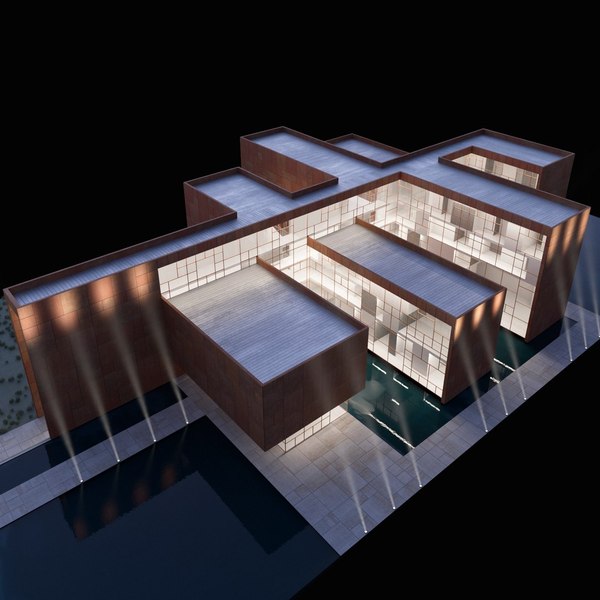 현대 건물 장면 컬렉션 3D 모델 - TurboSquid 2255495