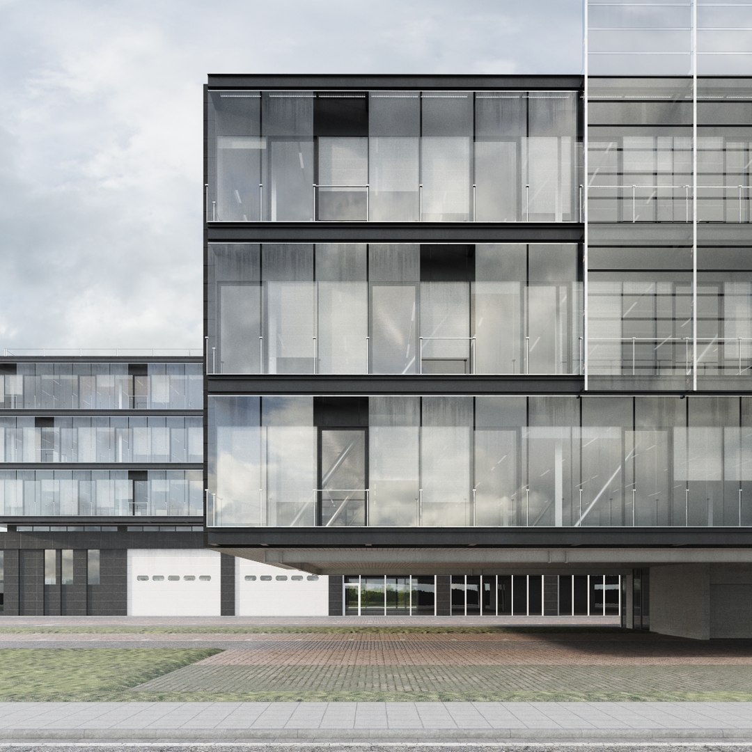 Contemporary Buildings Scenes Collection 3D Model - TurboSquid 2255495