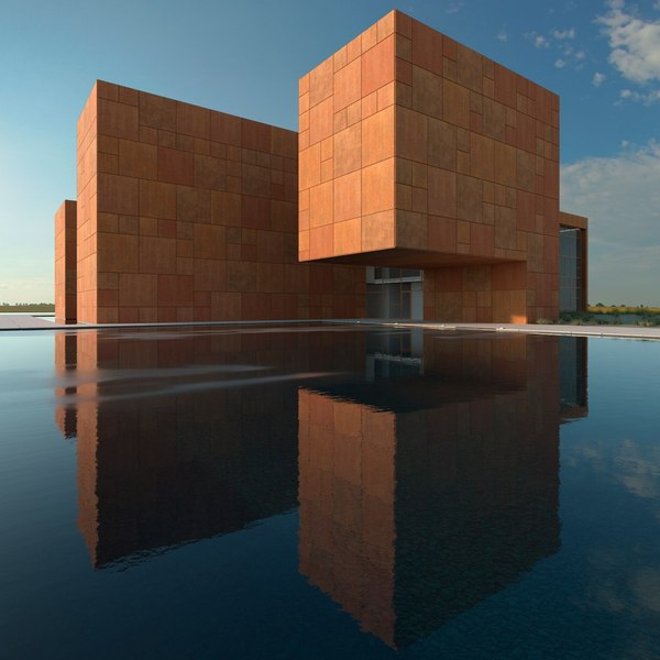 현대 건물 장면 컬렉션 3D 모델 - TurboSquid 2255495