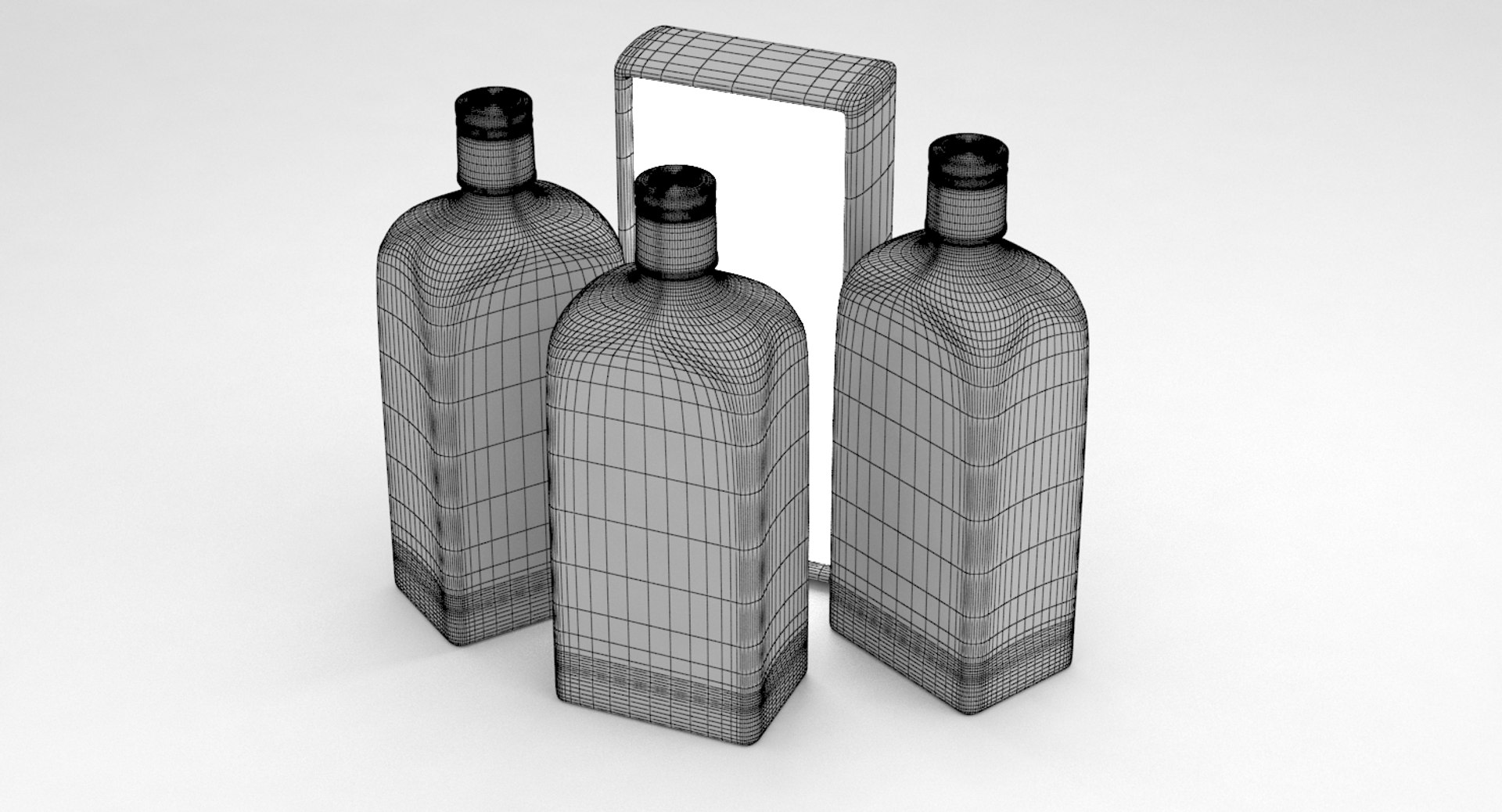 Bottle Alcohol Jagermeister 3D - TurboSquid 1214599