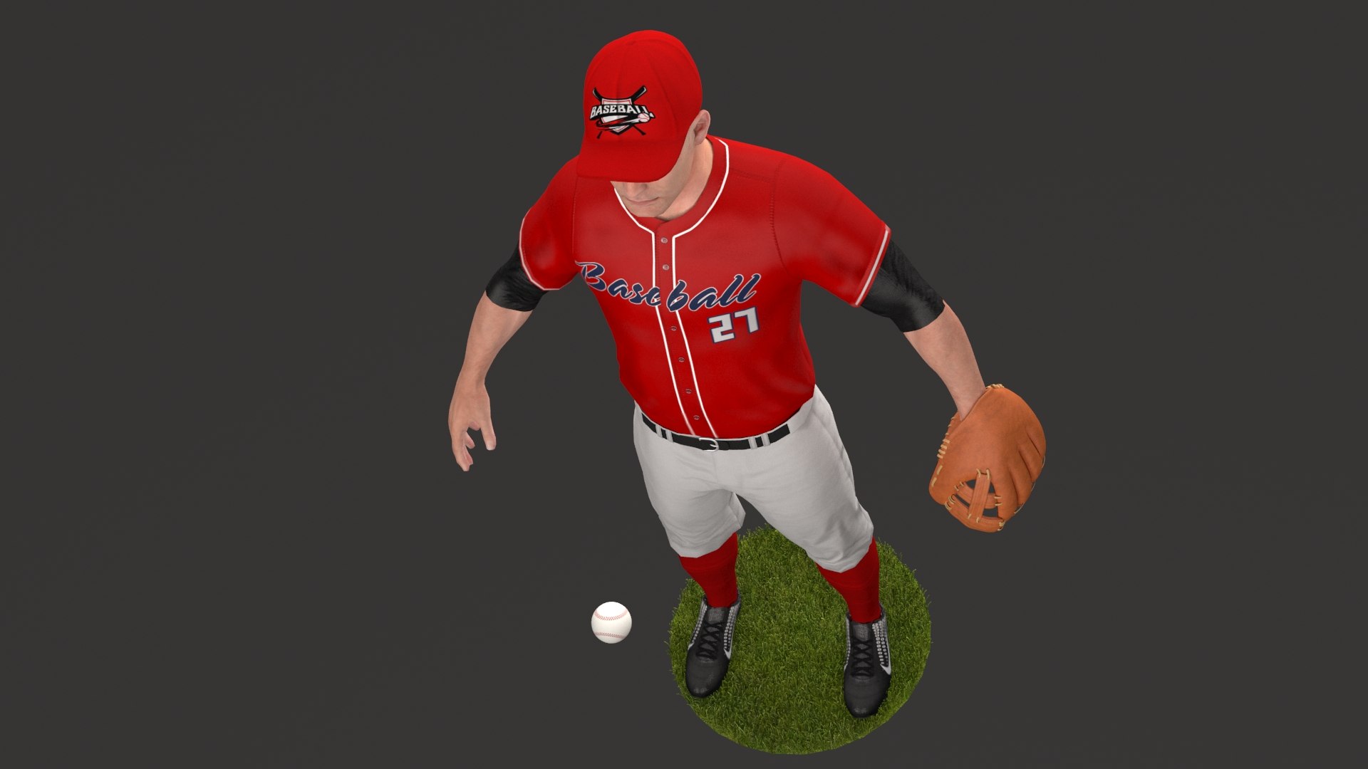 3D model Baseball Pitchers - TurboSquid 1807508