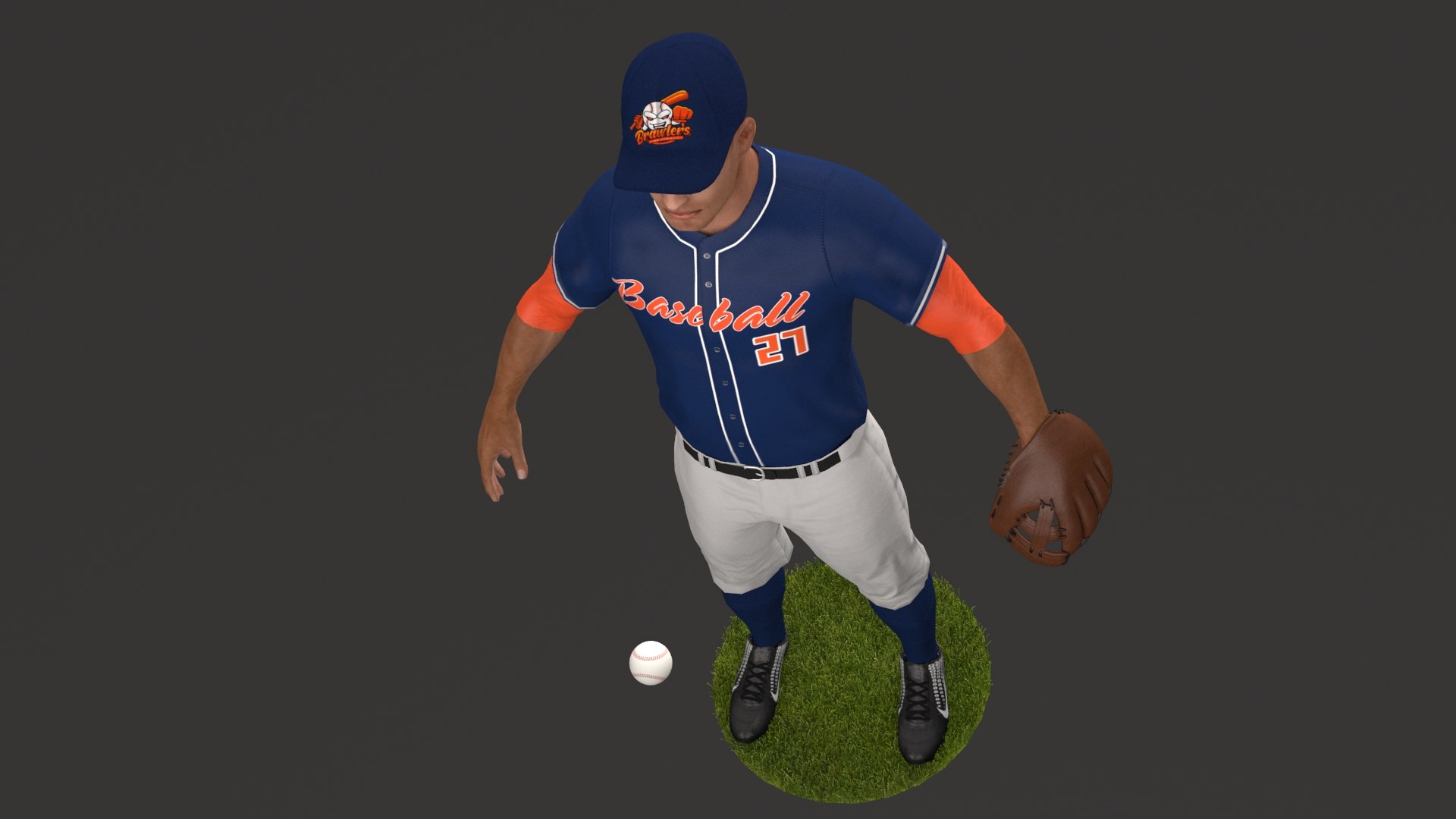 3D model Baseball Pitchers - TurboSquid 1807508