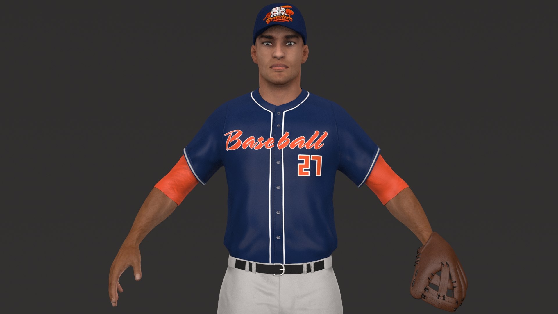 3D model Baseball Pitchers - TurboSquid 1807508