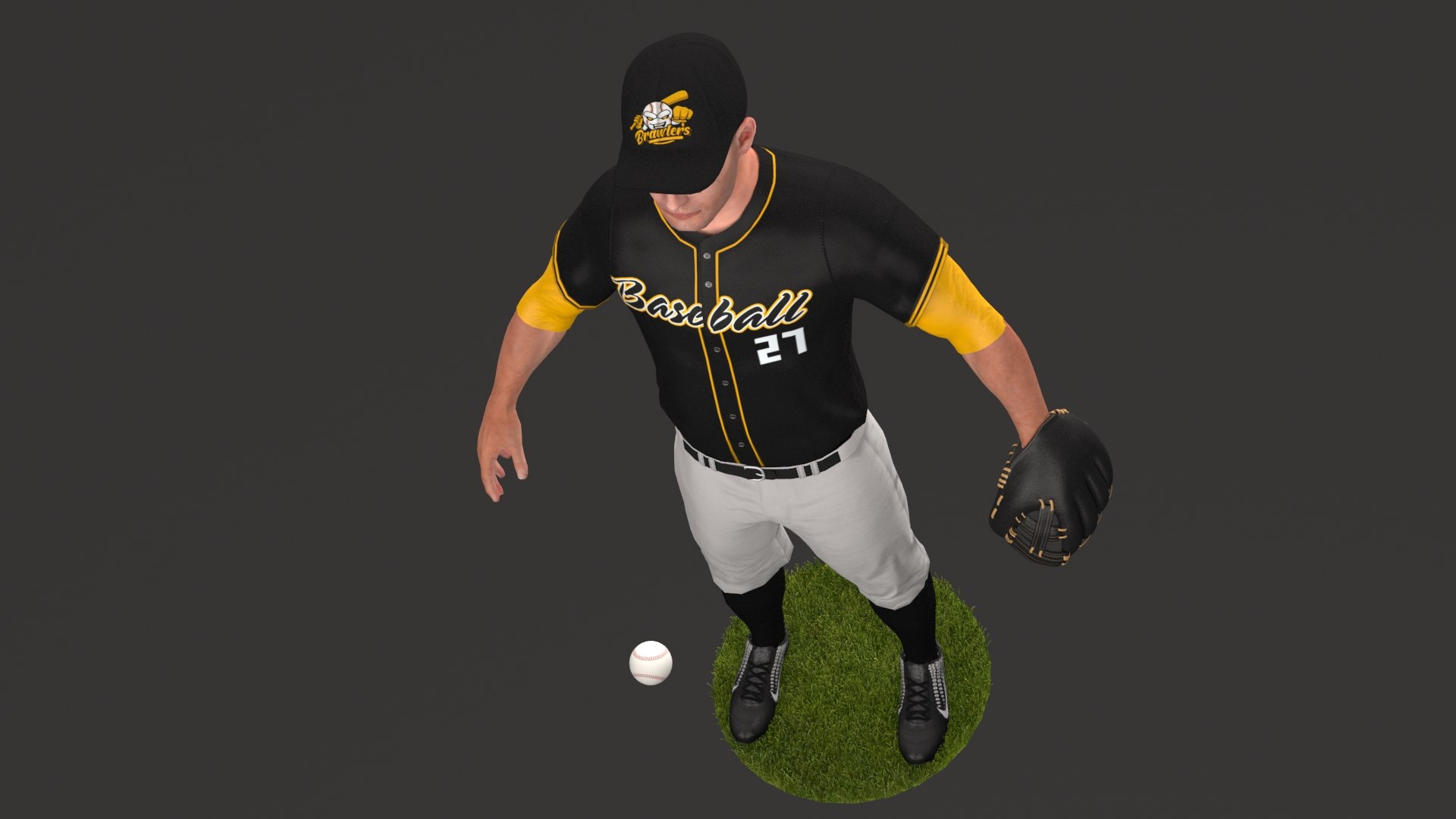 3D model Baseball Pitchers - TurboSquid 1807508
