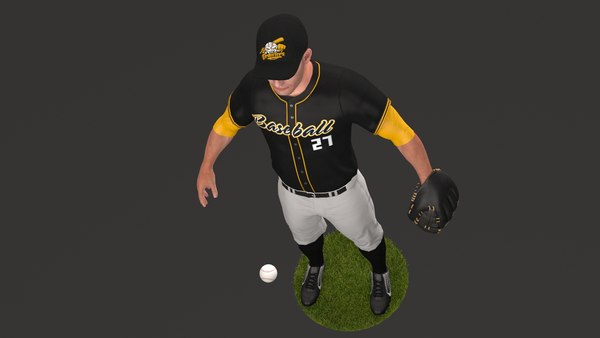 3D model Baseball Pitchers - TurboSquid 1807508