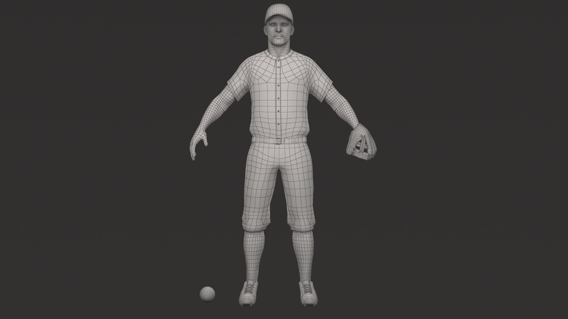 3D model Baseball Pitchers - TurboSquid 1807508