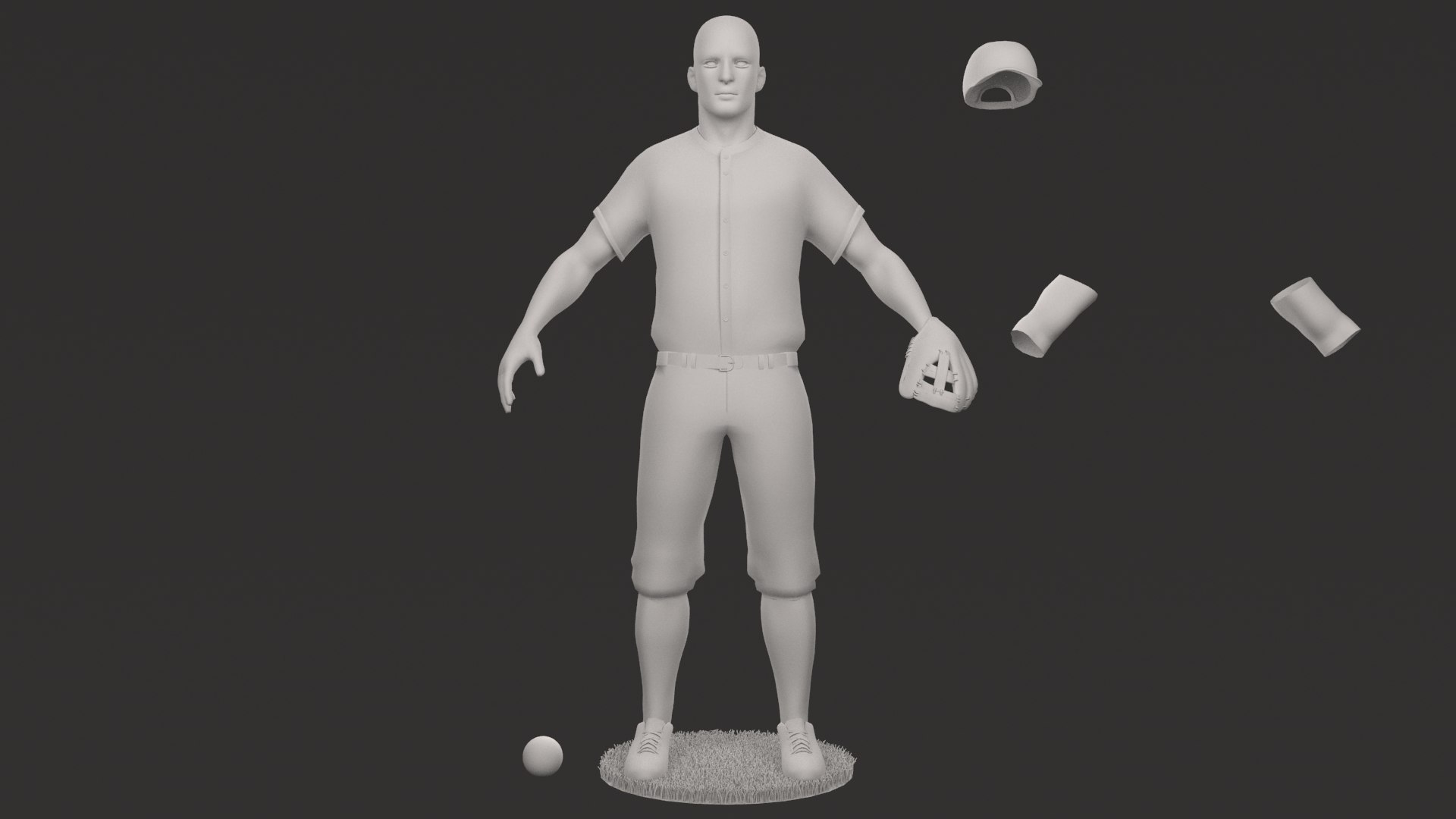 3D model Baseball Pitchers - TurboSquid 1807508