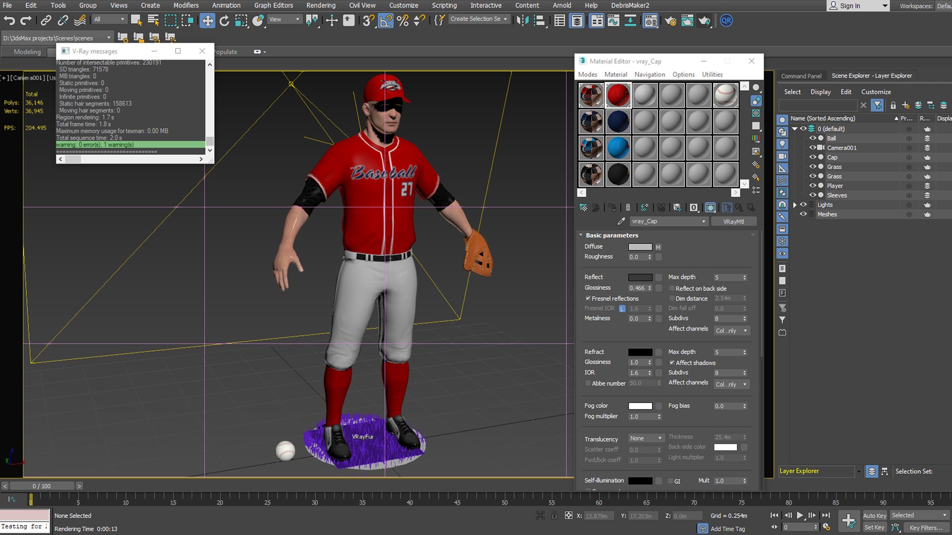 3D model Baseball Pitchers - TurboSquid 1807508