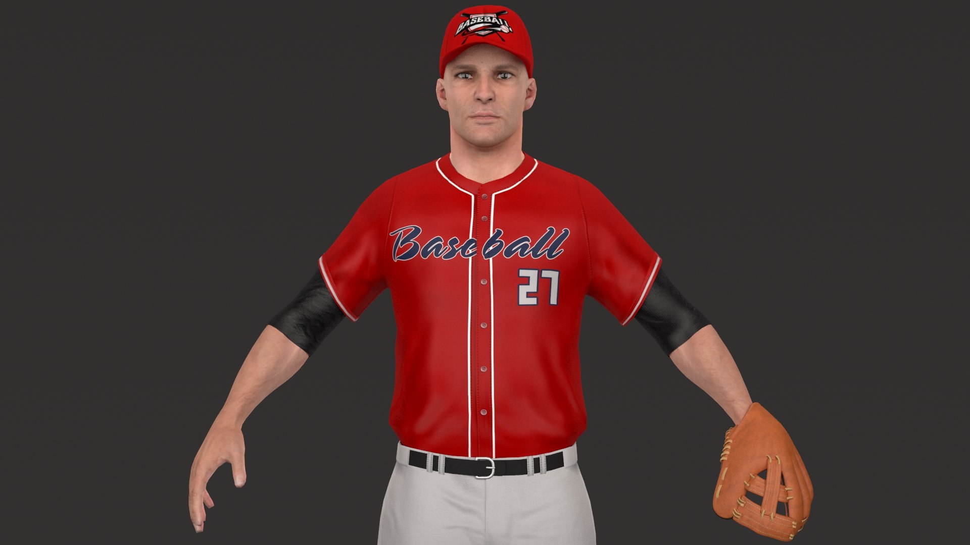 3D model Baseball Pitchers - TurboSquid 1807508
