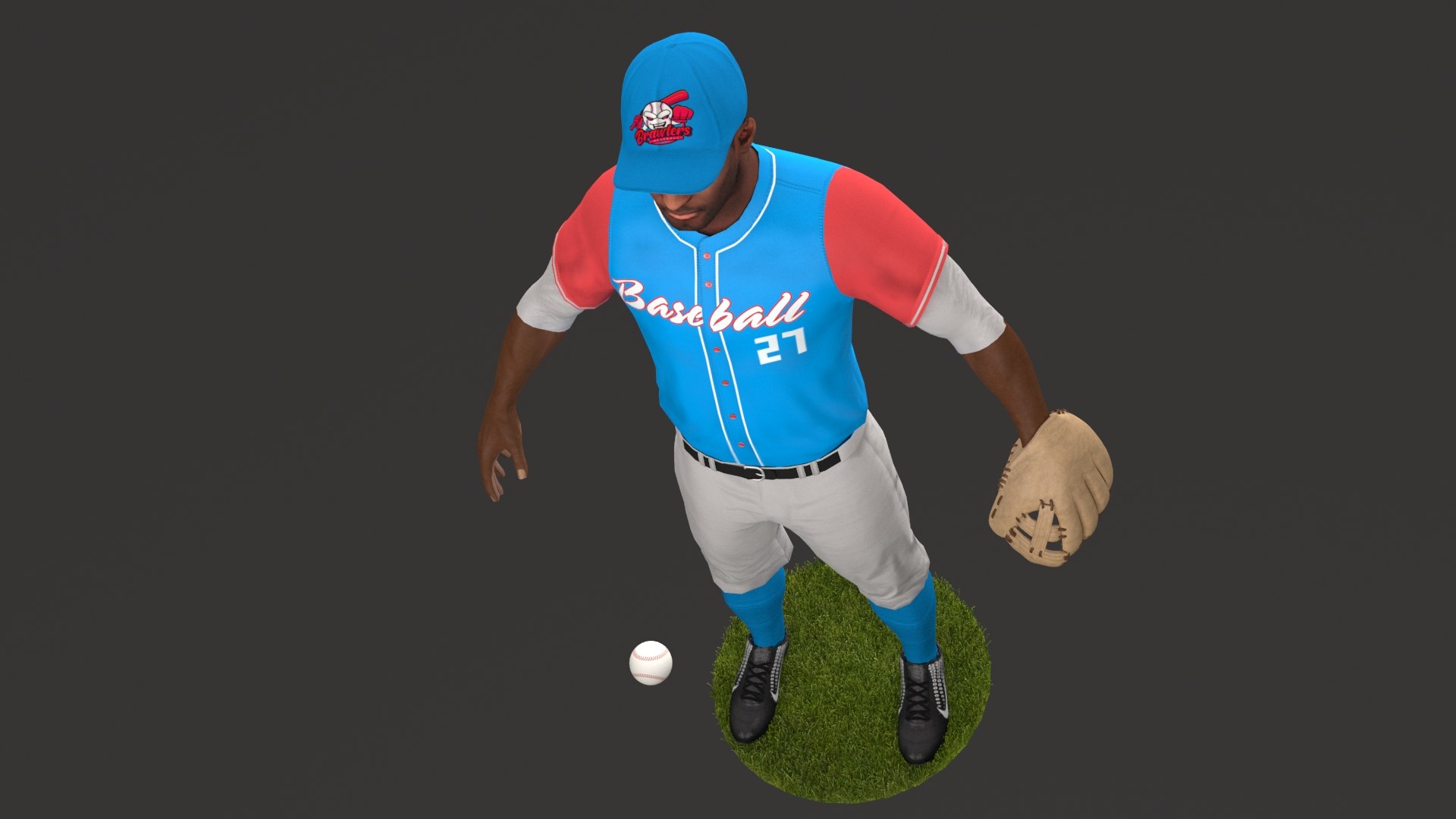 3D model Baseball Pitchers - TurboSquid 1807508