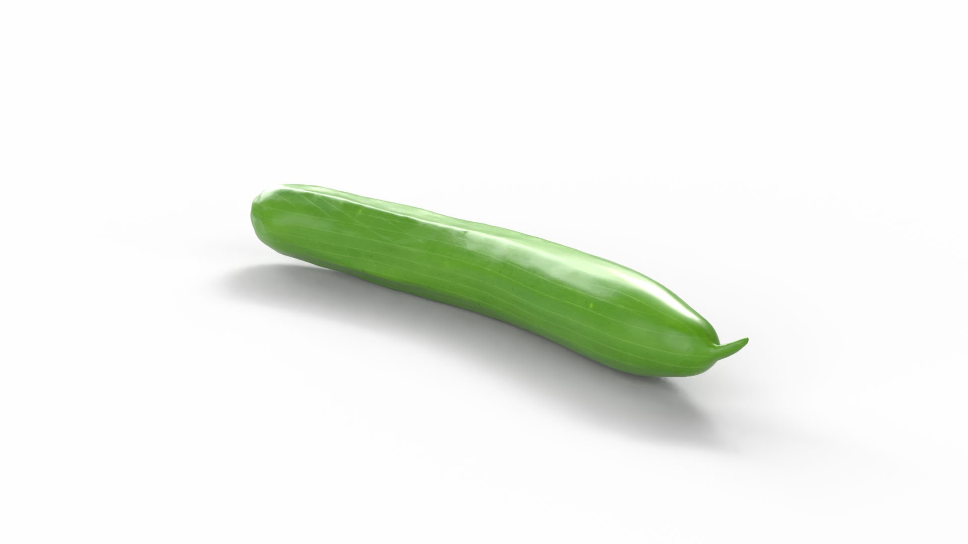 3D Realistic Cucumber Model - TurboSquid 2419287