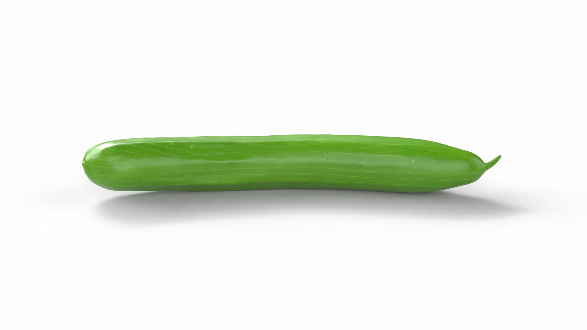3D Realistic Cucumber Model - TurboSquid 2419287