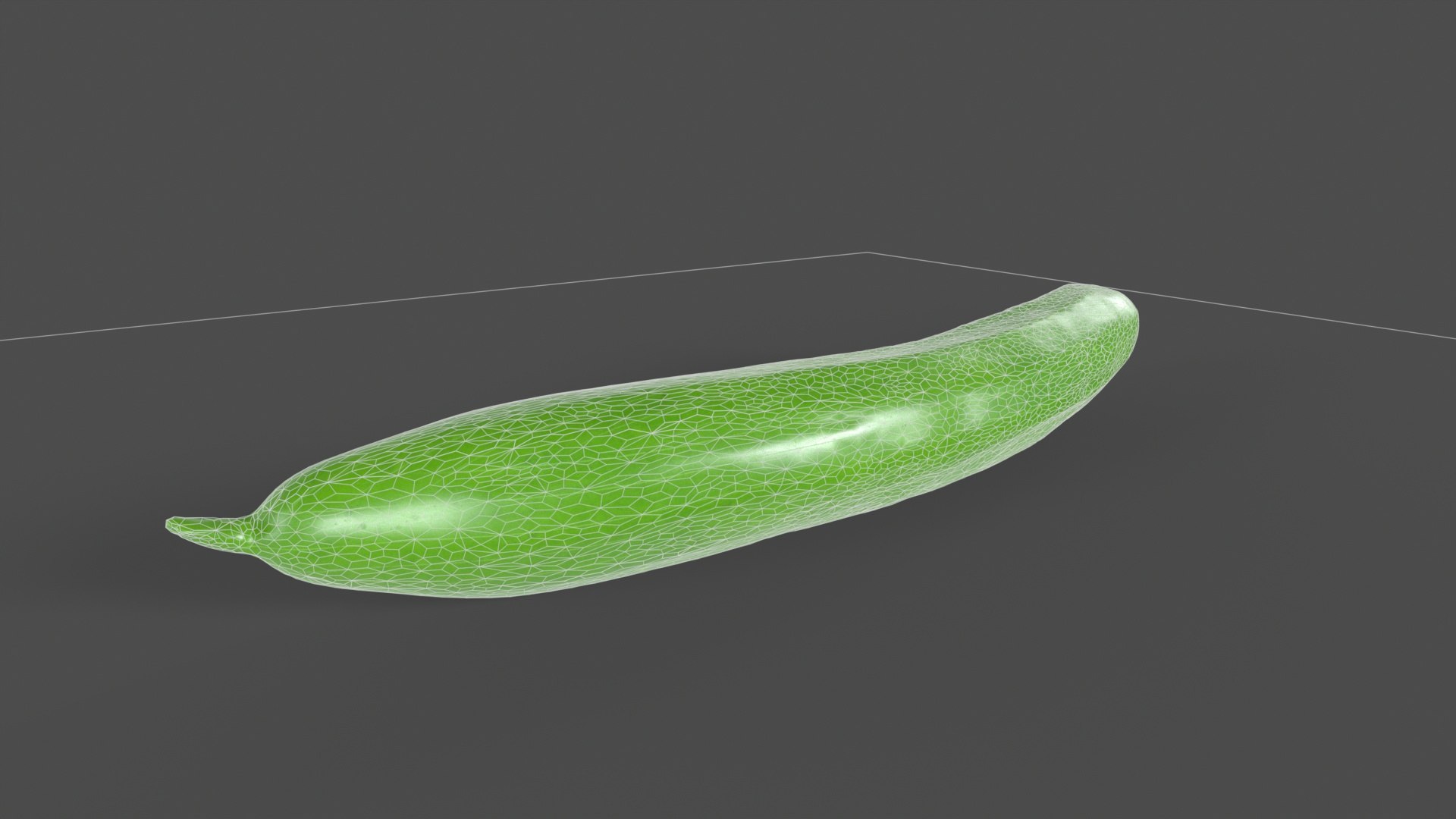 3D Realistic Cucumber Model - TurboSquid 2419287