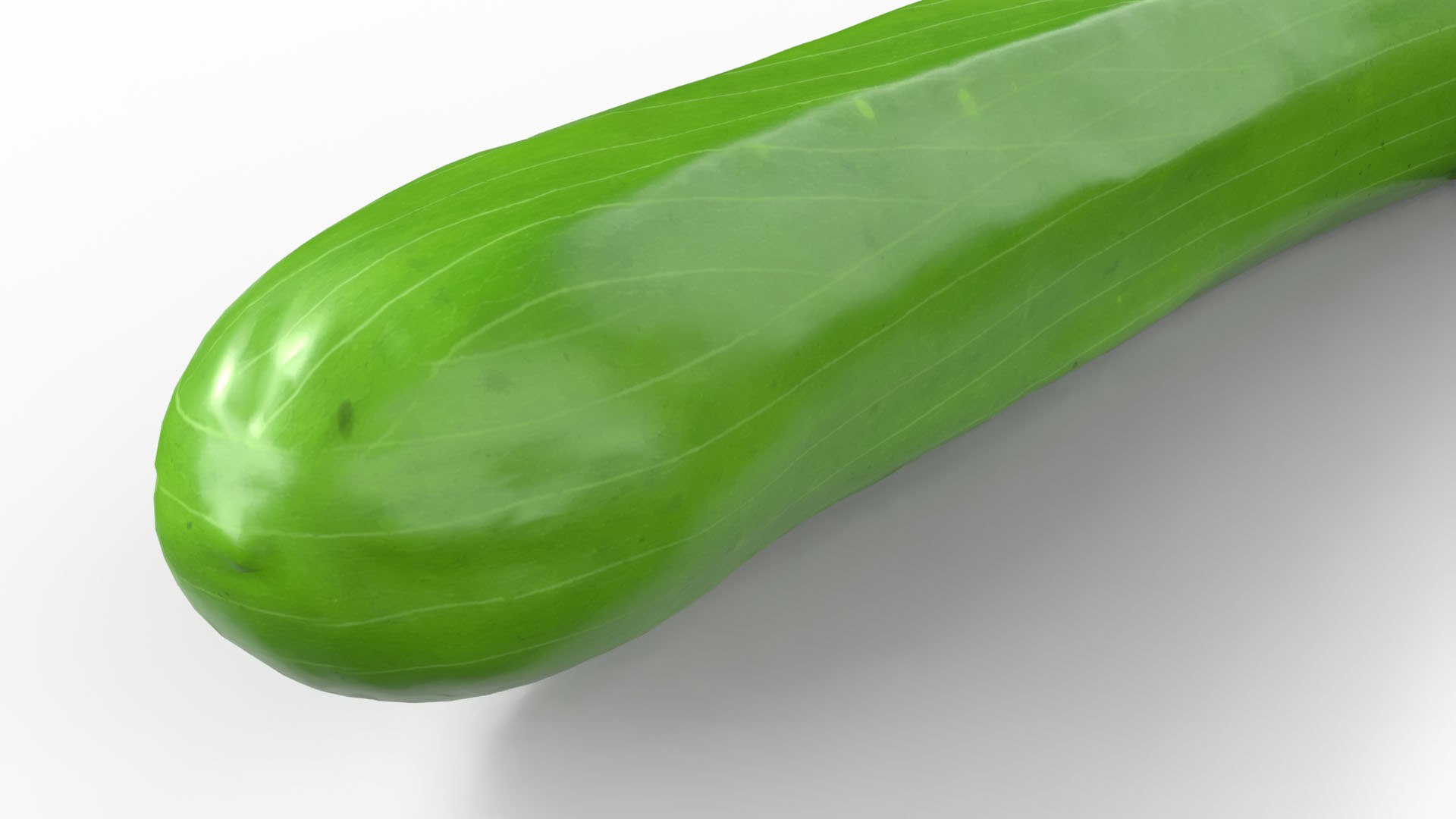 3D Realistic Cucumber Model - TurboSquid 2419287