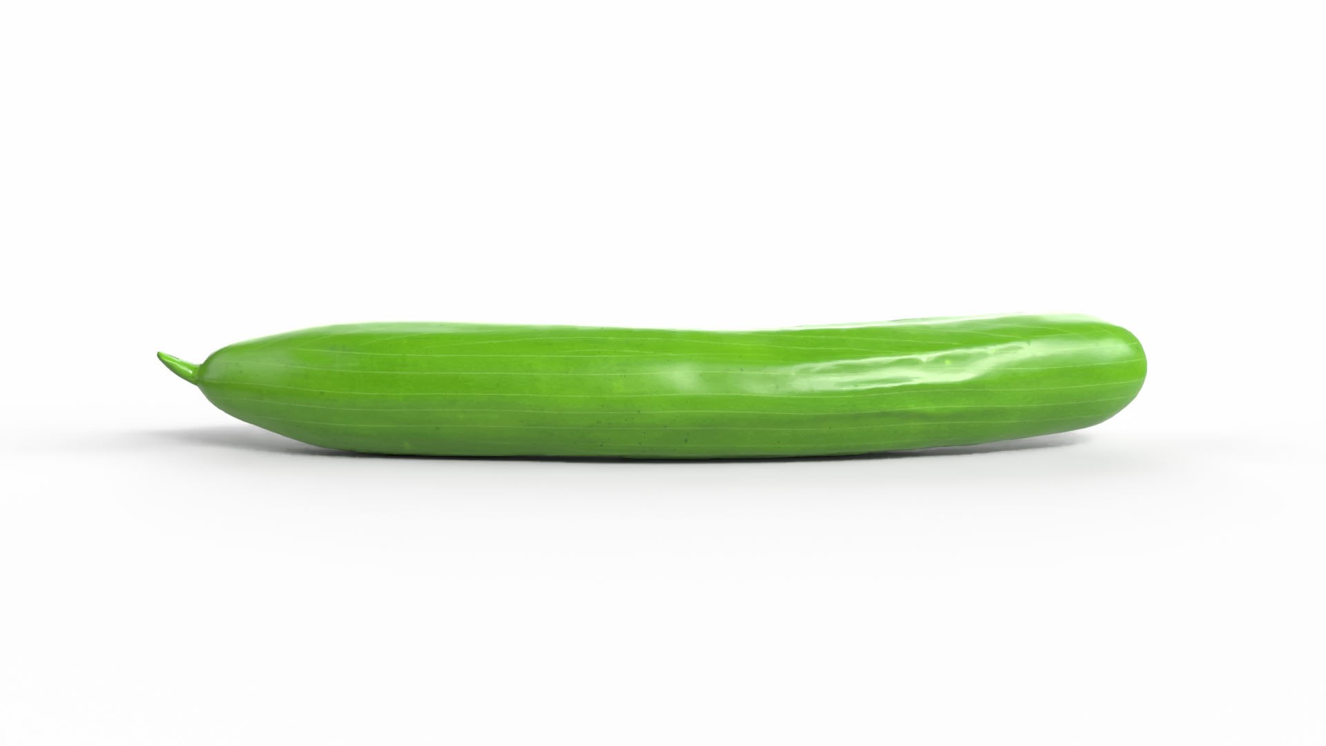 3D Realistic Cucumber Model - TurboSquid 2419287