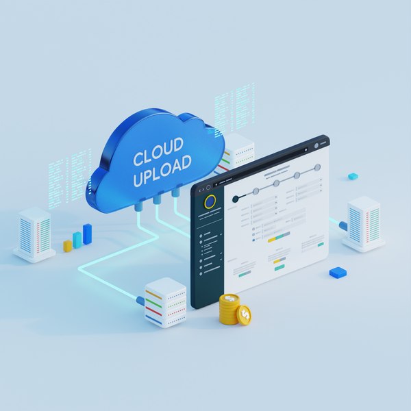 modelo 3d Servidor en la nube - TurboSquid 2337152