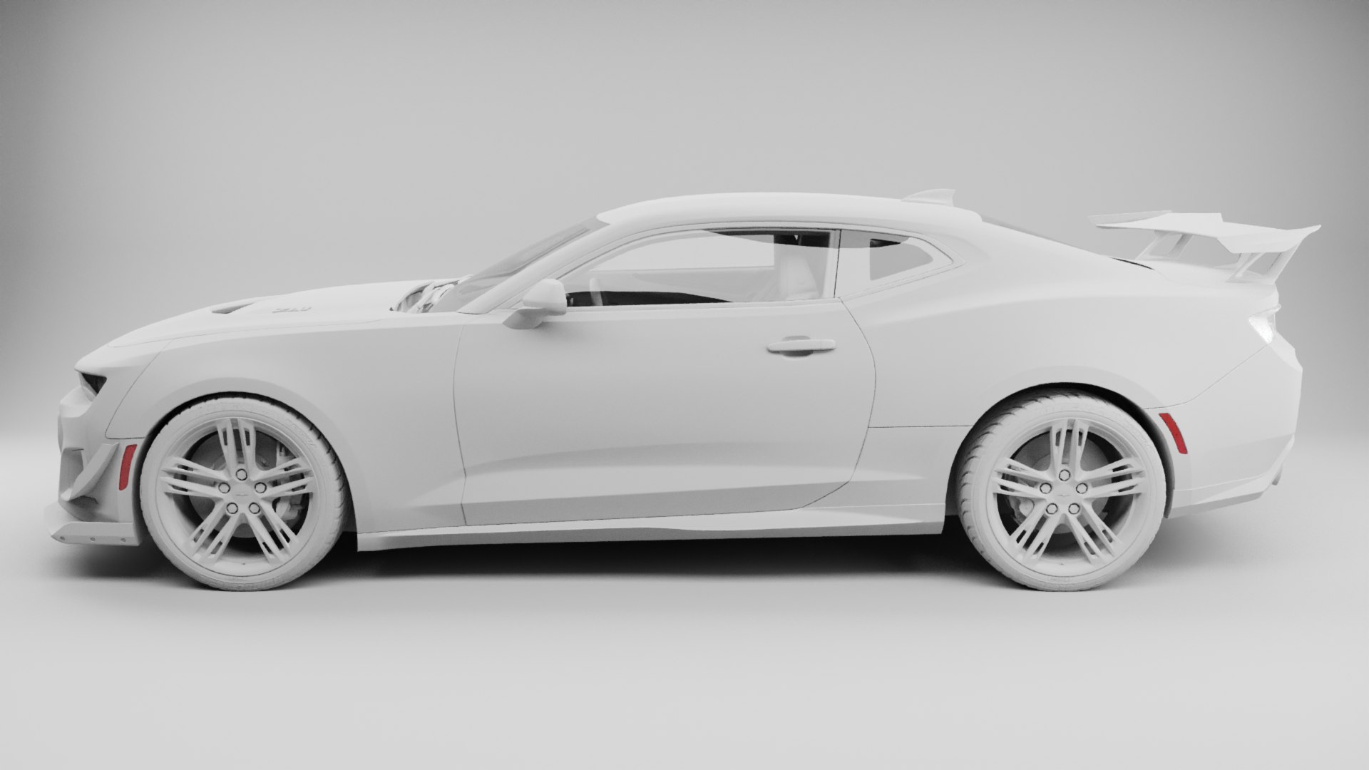 2018 CHEVROLET CAMARO ZL1 1LE 3D Model - TurboSquid 2207348
