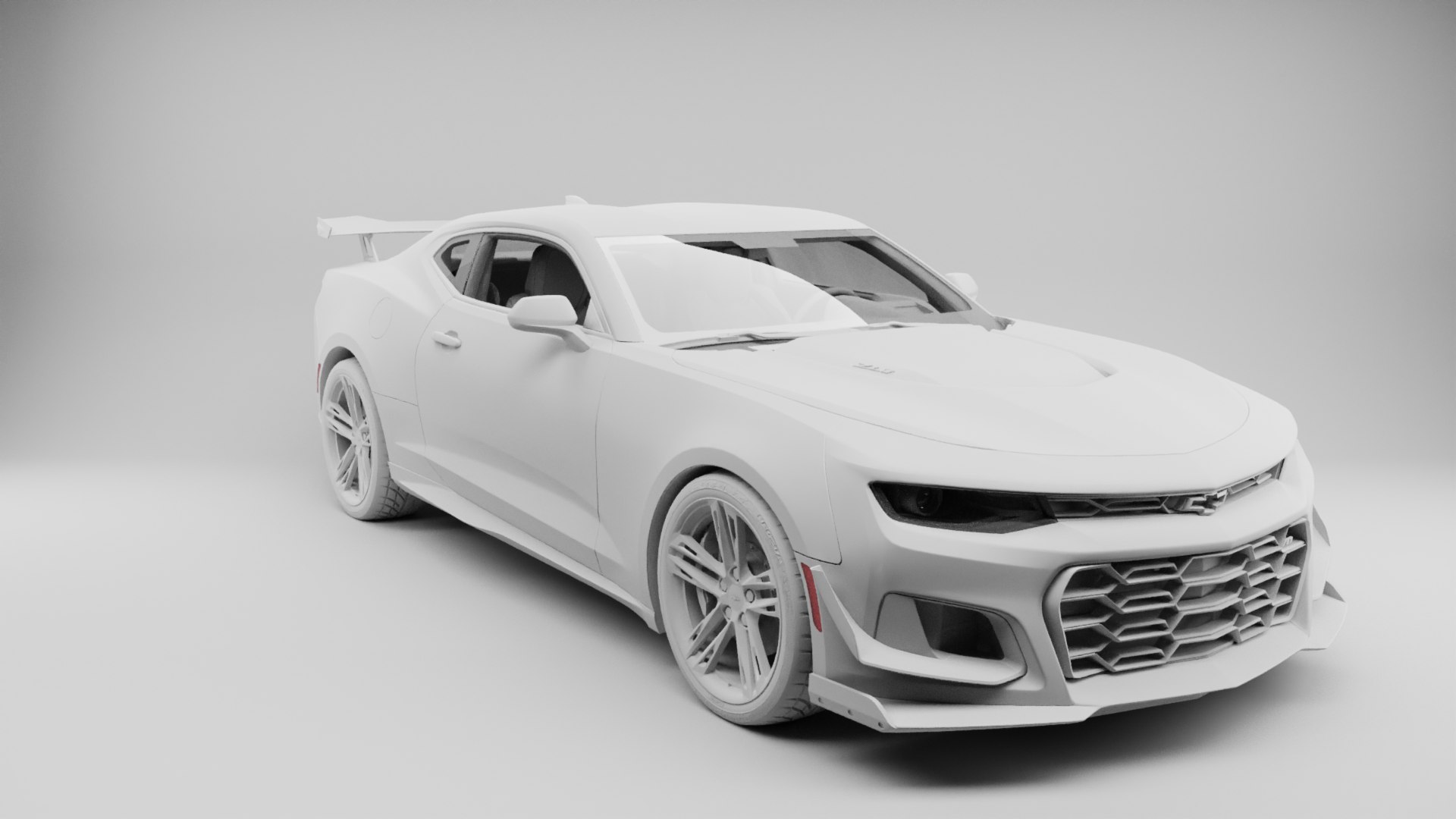 2018 CHEVROLET CAMARO ZL1 1LE 3D Model - TurboSquid 2207348