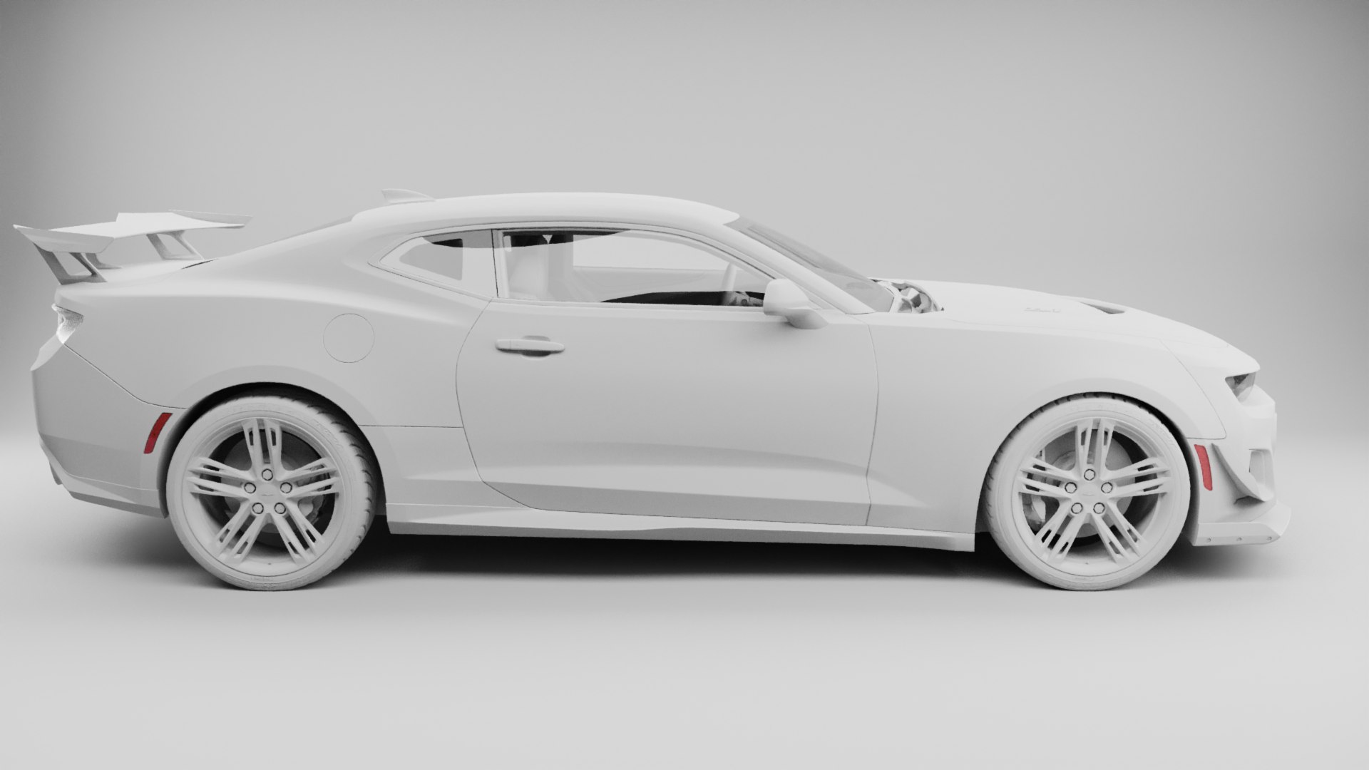 2018 CHEVROLET CAMARO ZL1 1LE 3D Model - TurboSquid 2207348