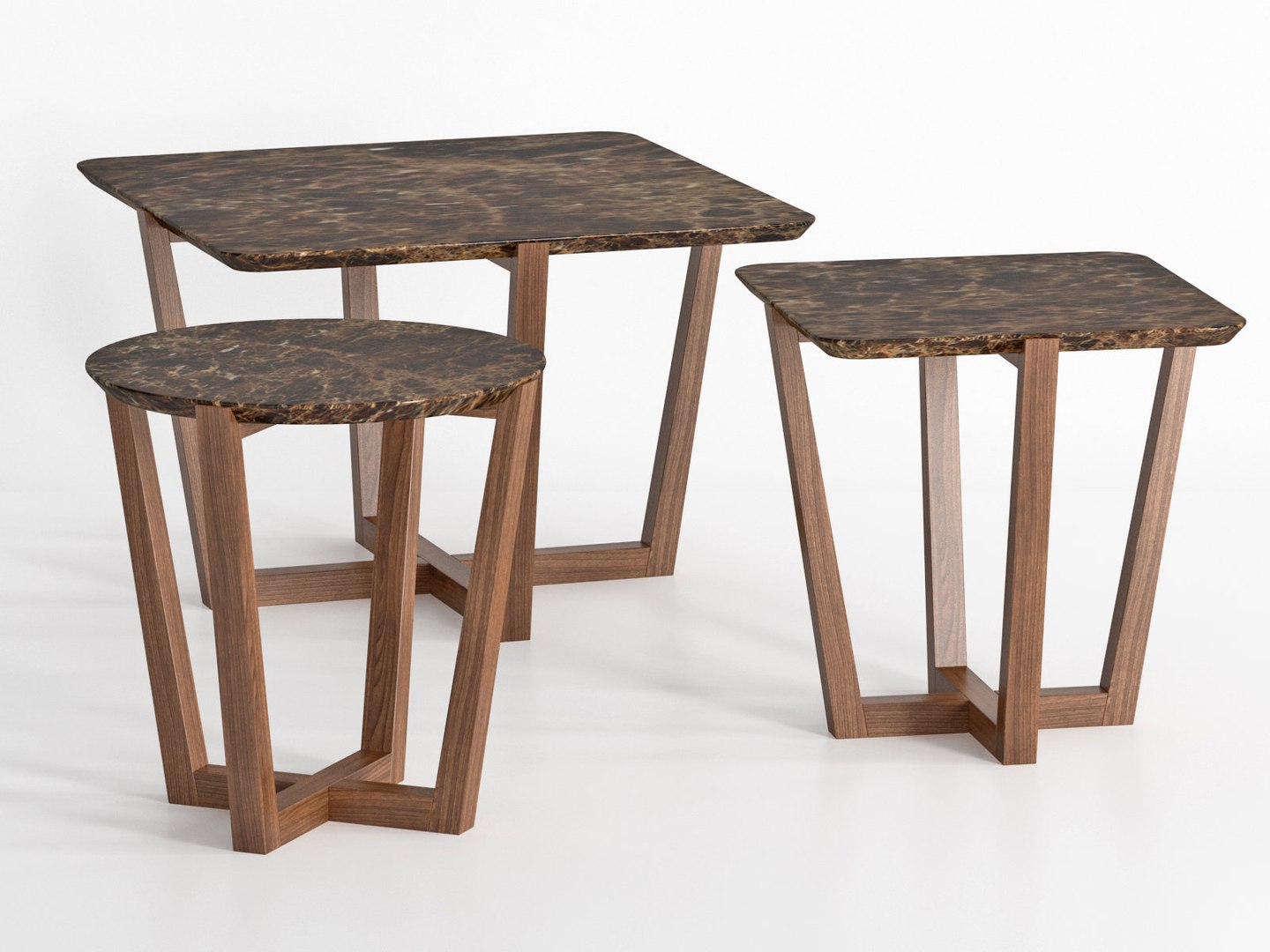 3D Albert 1 Tables Model - TurboSquid 1162302