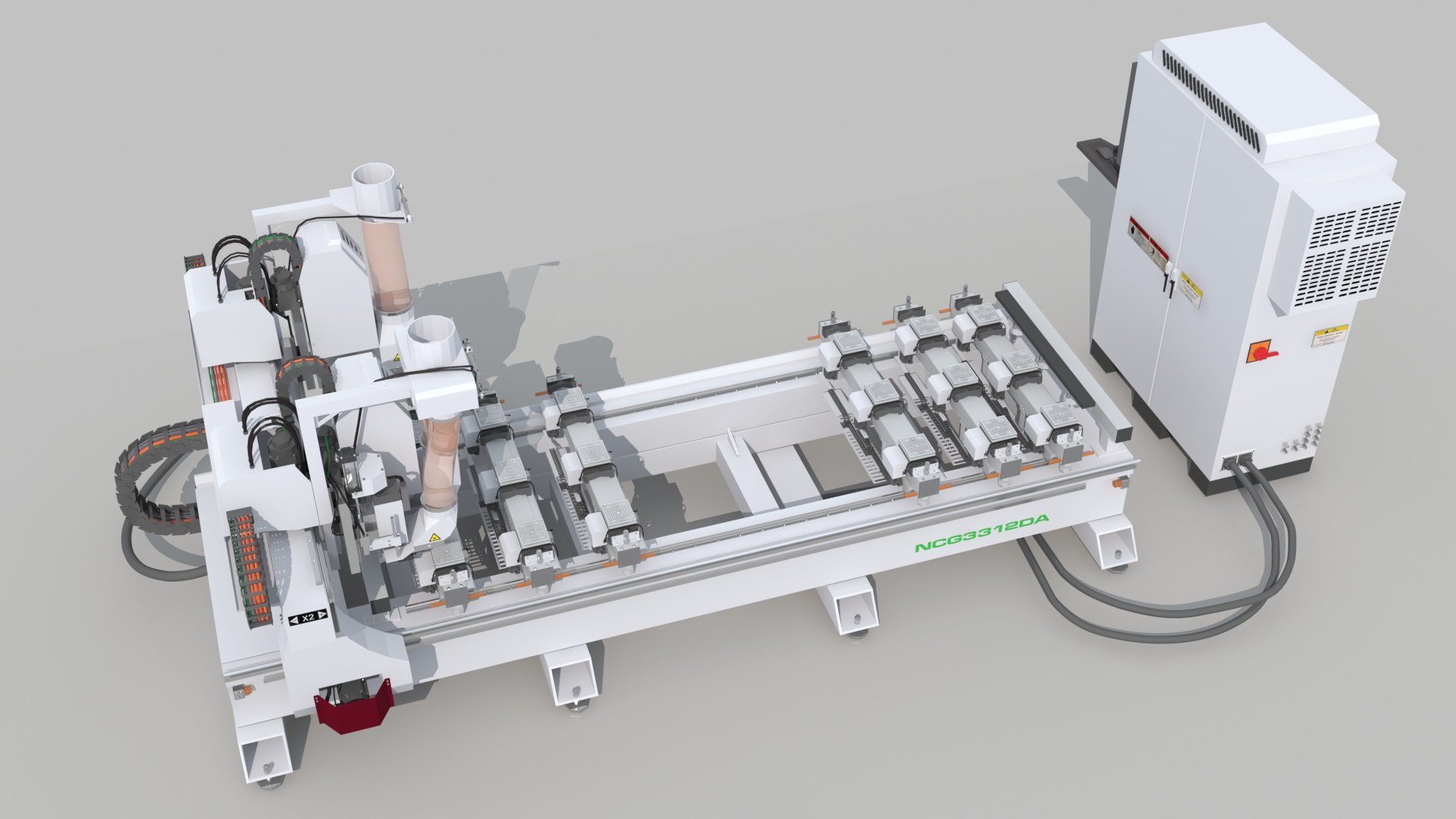 Machining Center 3D - TurboSquid 2277552