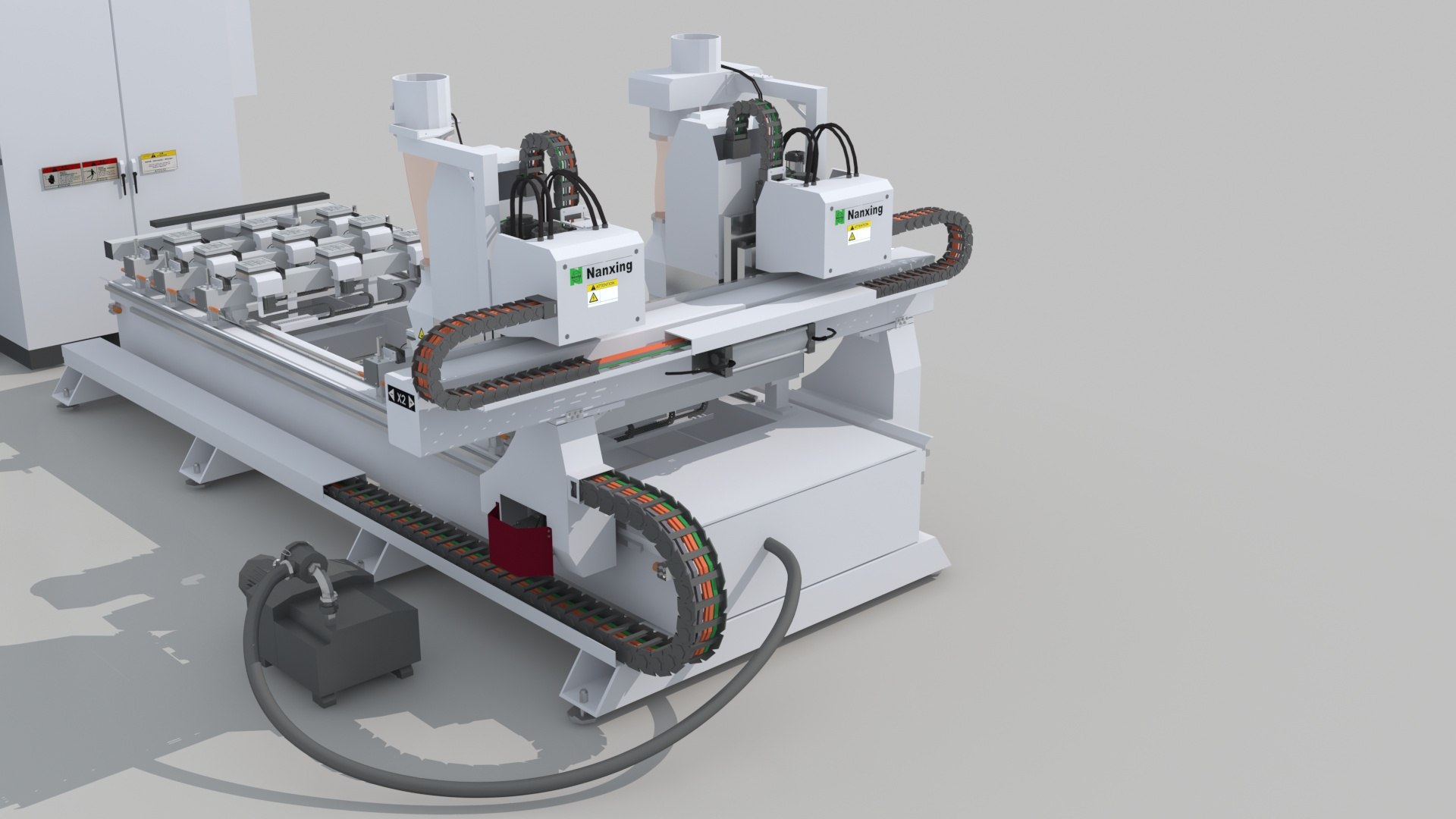 Machining Center 3D - TurboSquid 2277552