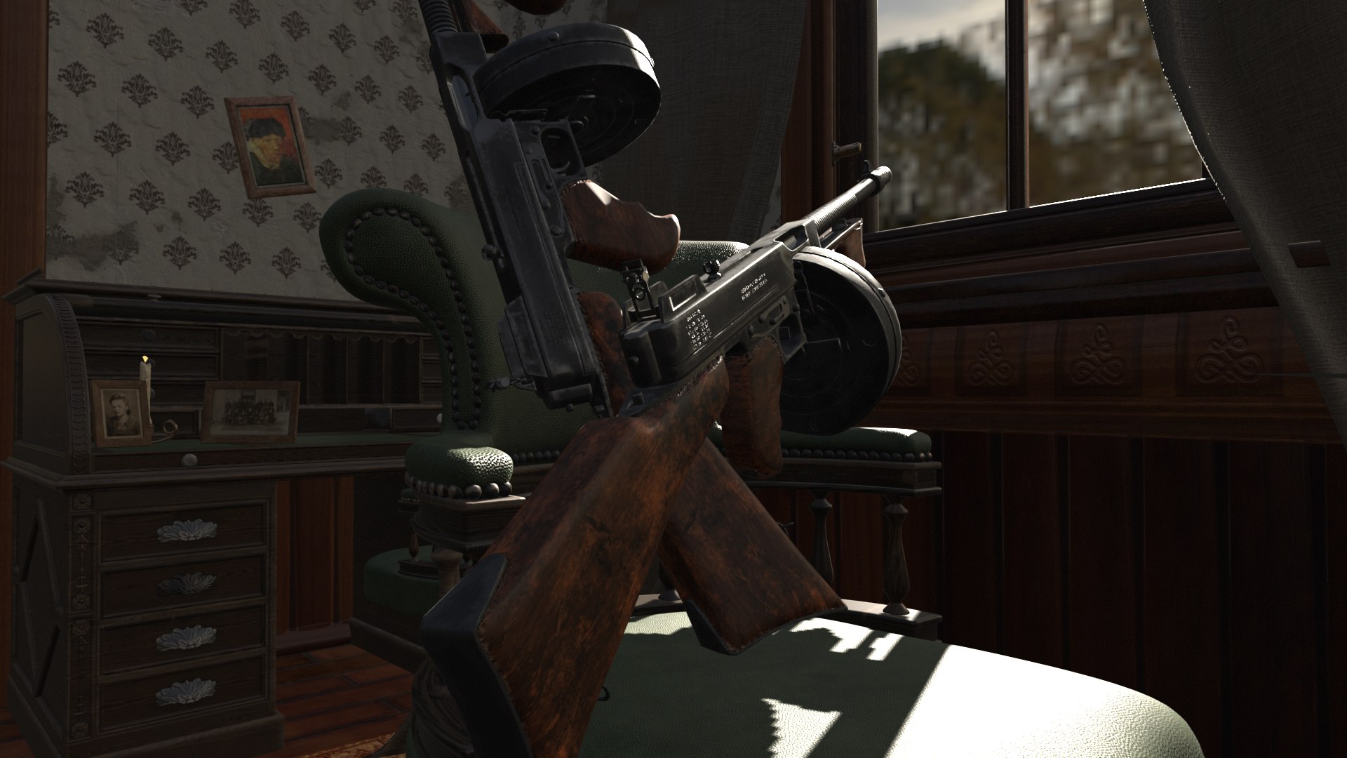 Thompson 1928 3D Model - TurboSquid 2208677